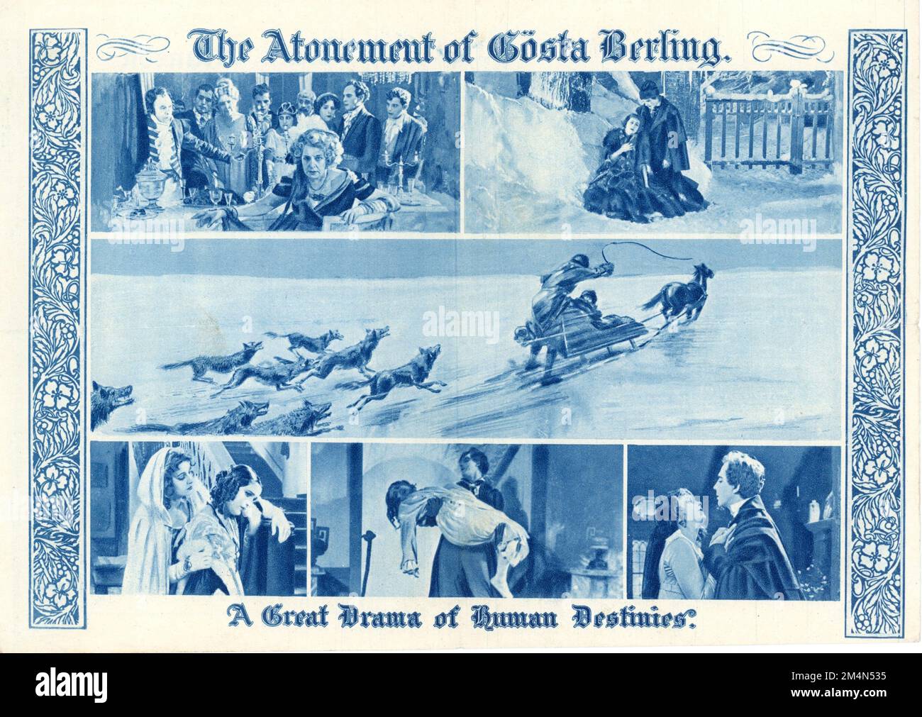 Original Release British Herald / Flyer for LARS HANSON and GRETA GARBO ...