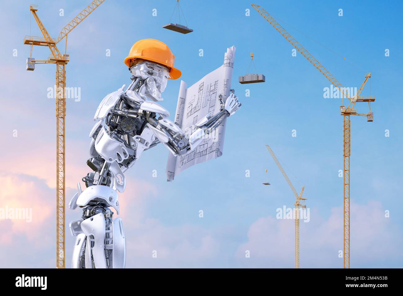 Ai robots drawings hi-res stock photography and images - Alamy