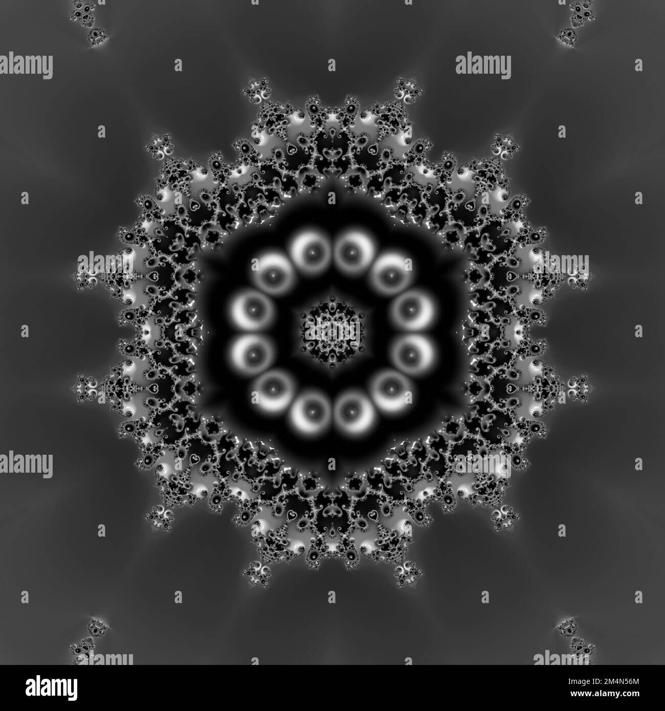 Fractals Black and White Stock Photos & Images - Alamy