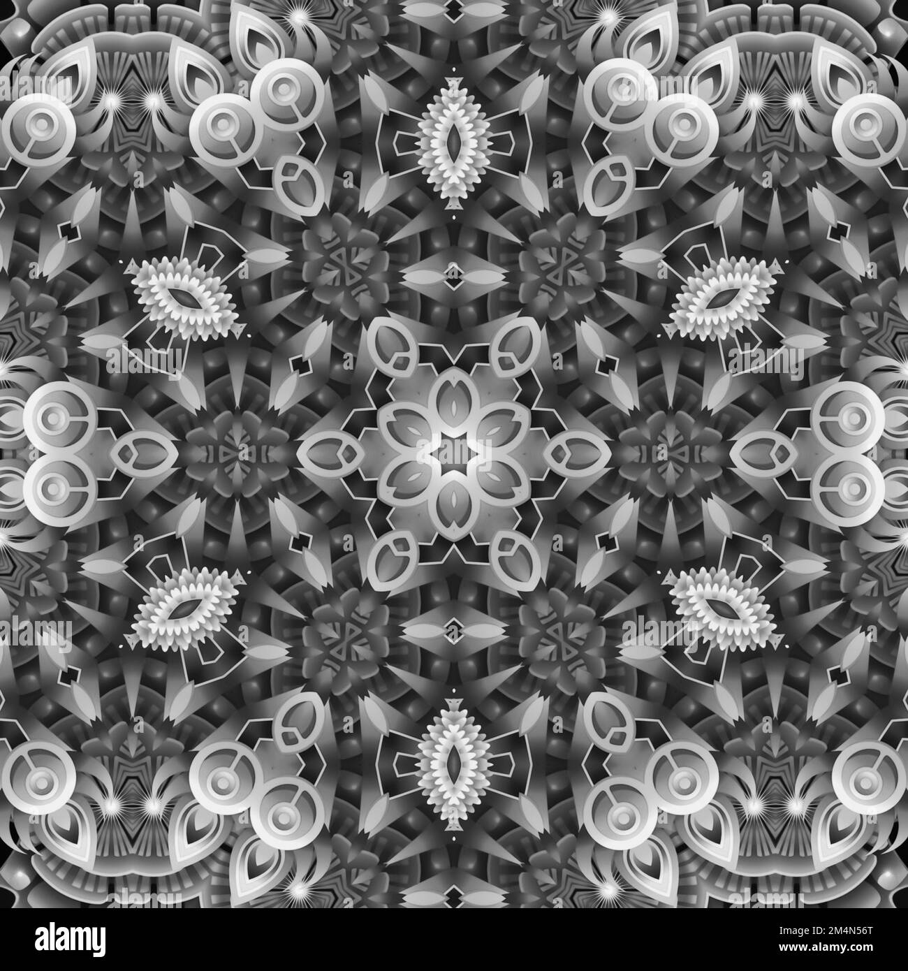 Abstract Computer generated Fractal design. A fractal is a never-ending ...