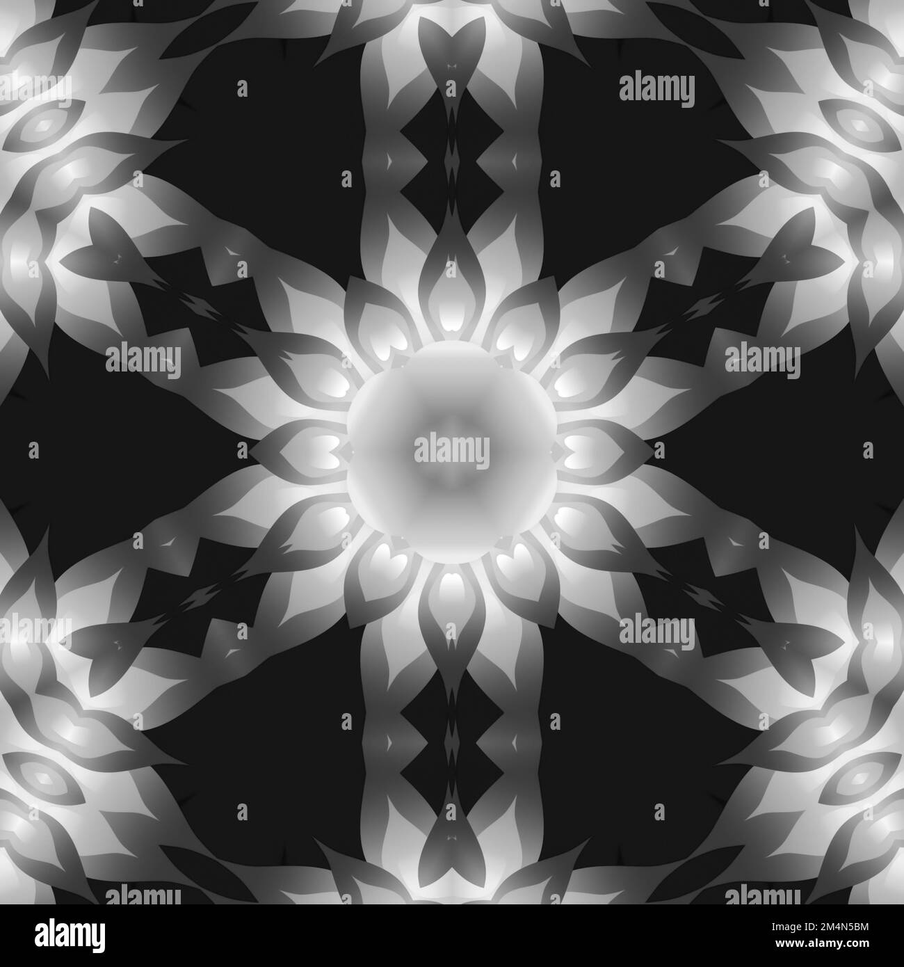 Abstract Computer generated Fractal design. A fractal is a never-ending ...