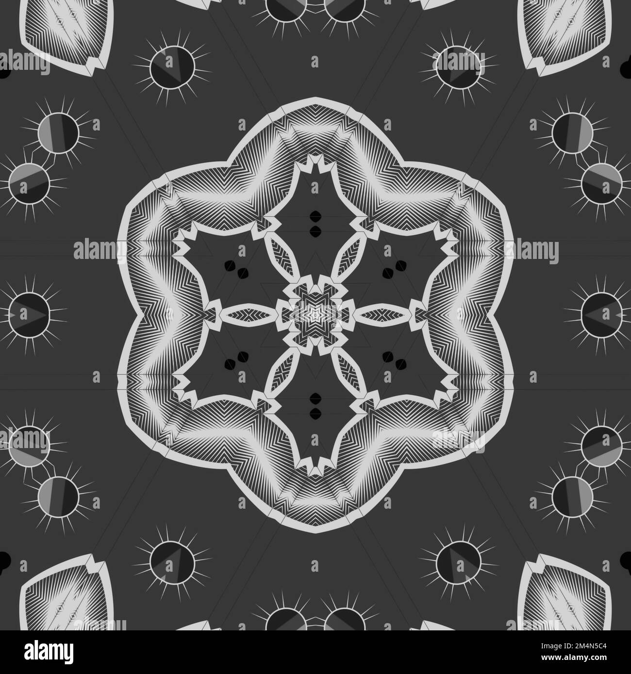 Abstract Computer generated Fractal design. A fractal is a never-ending ...