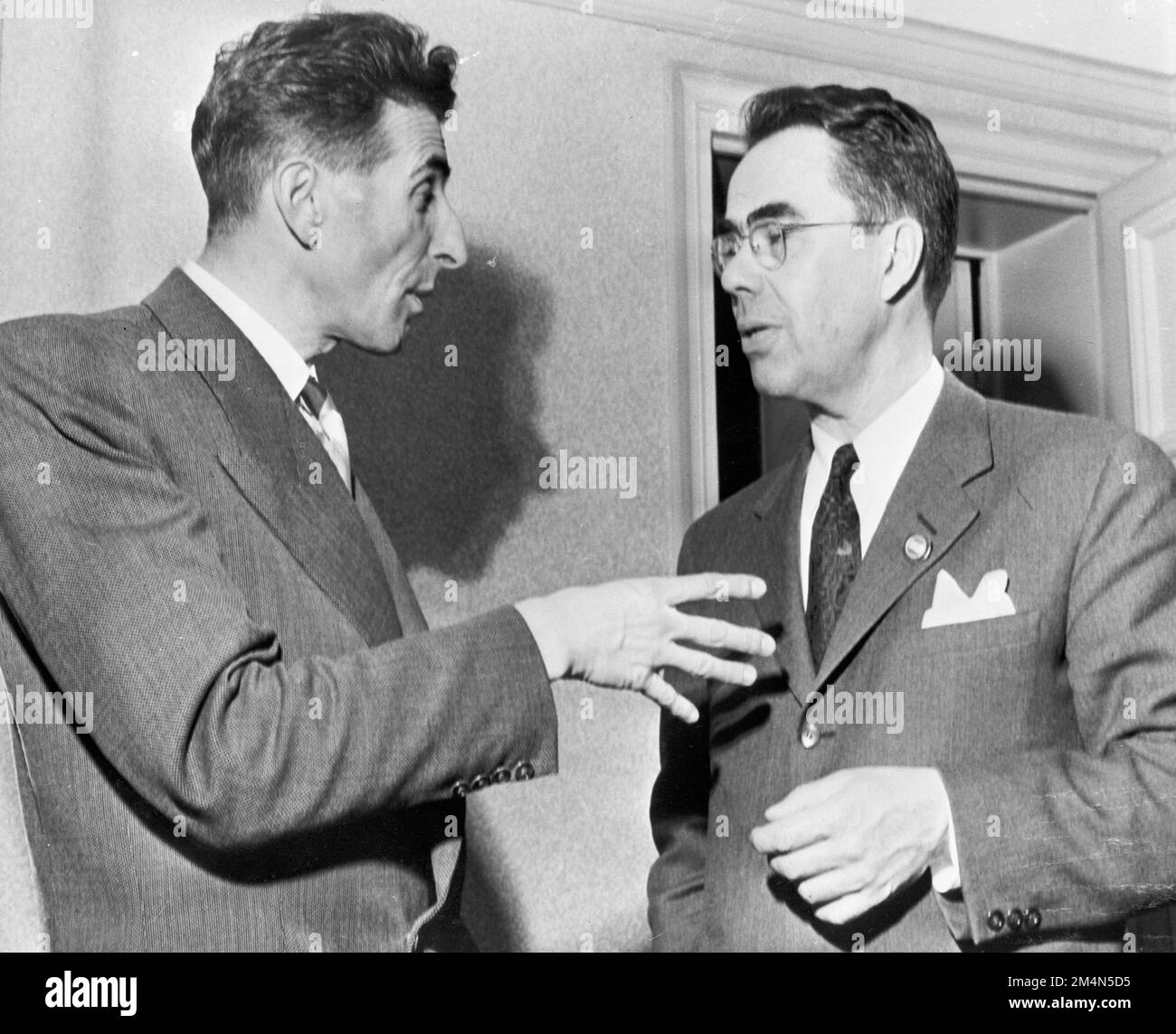 UNESCO Conference - Paris Nov 12, 1952. Photographs of Marshall Plan ...