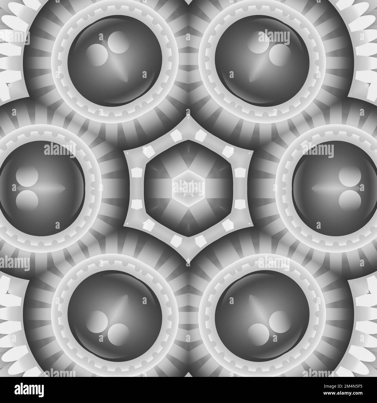 Abstract Computer generated Fractal design. A fractal is a never-ending ...