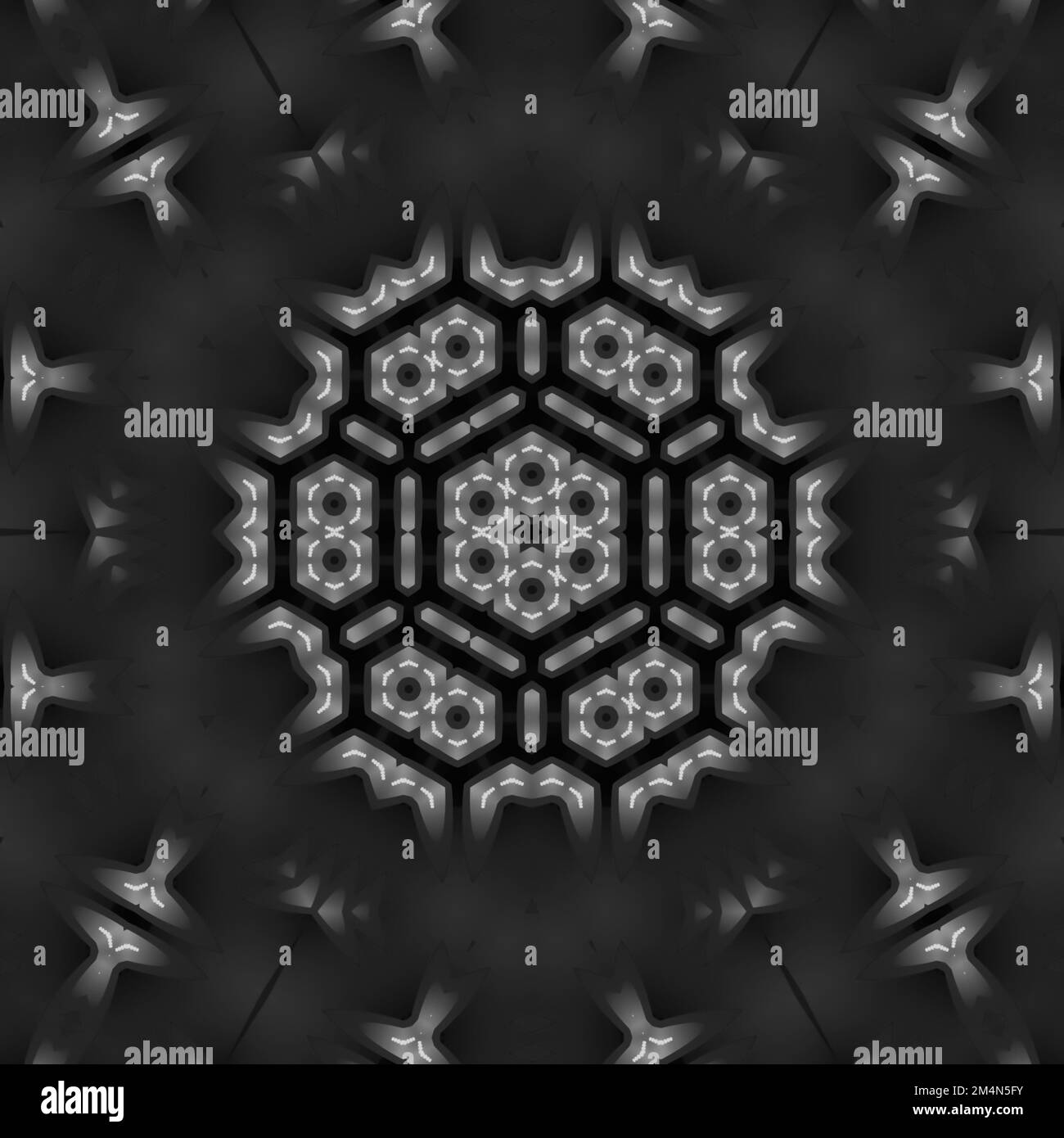 Abstract Computer generated Fractal design. A fractal is a never-ending ...