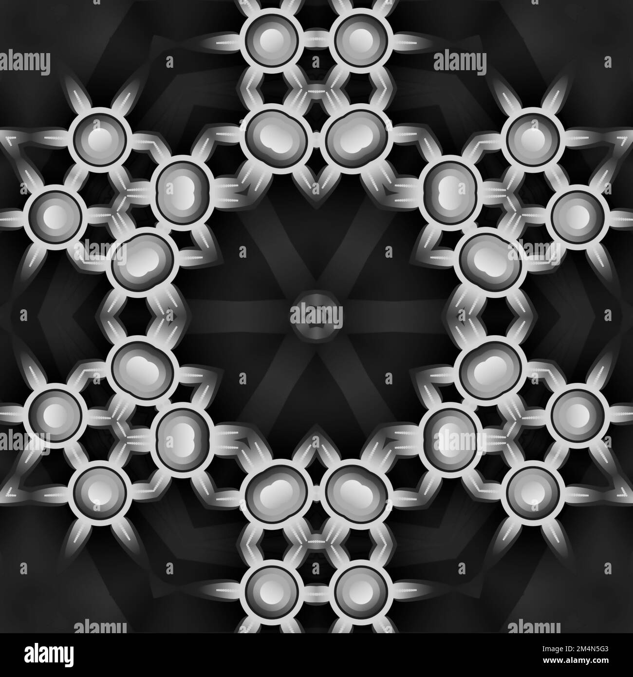 Abstract Computer generated Fractal design. A fractal is a never-ending ...