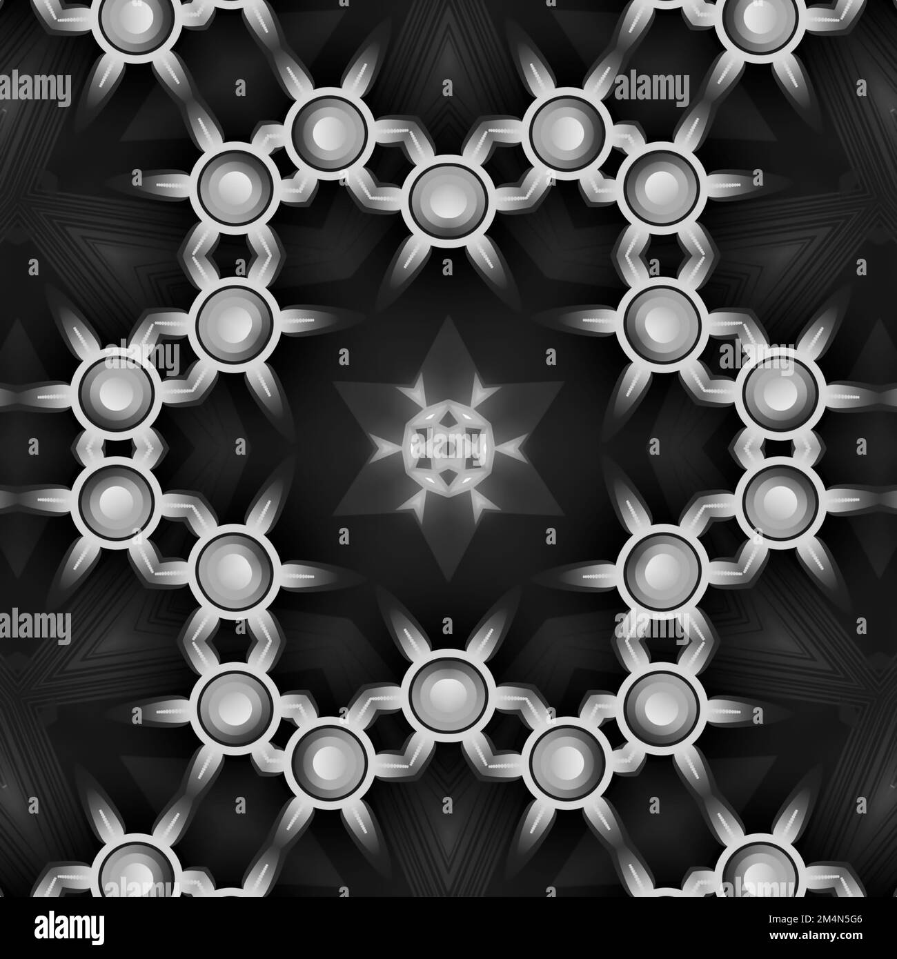 Abstract Computer generated Fractal design. A fractal is a never-ending ...