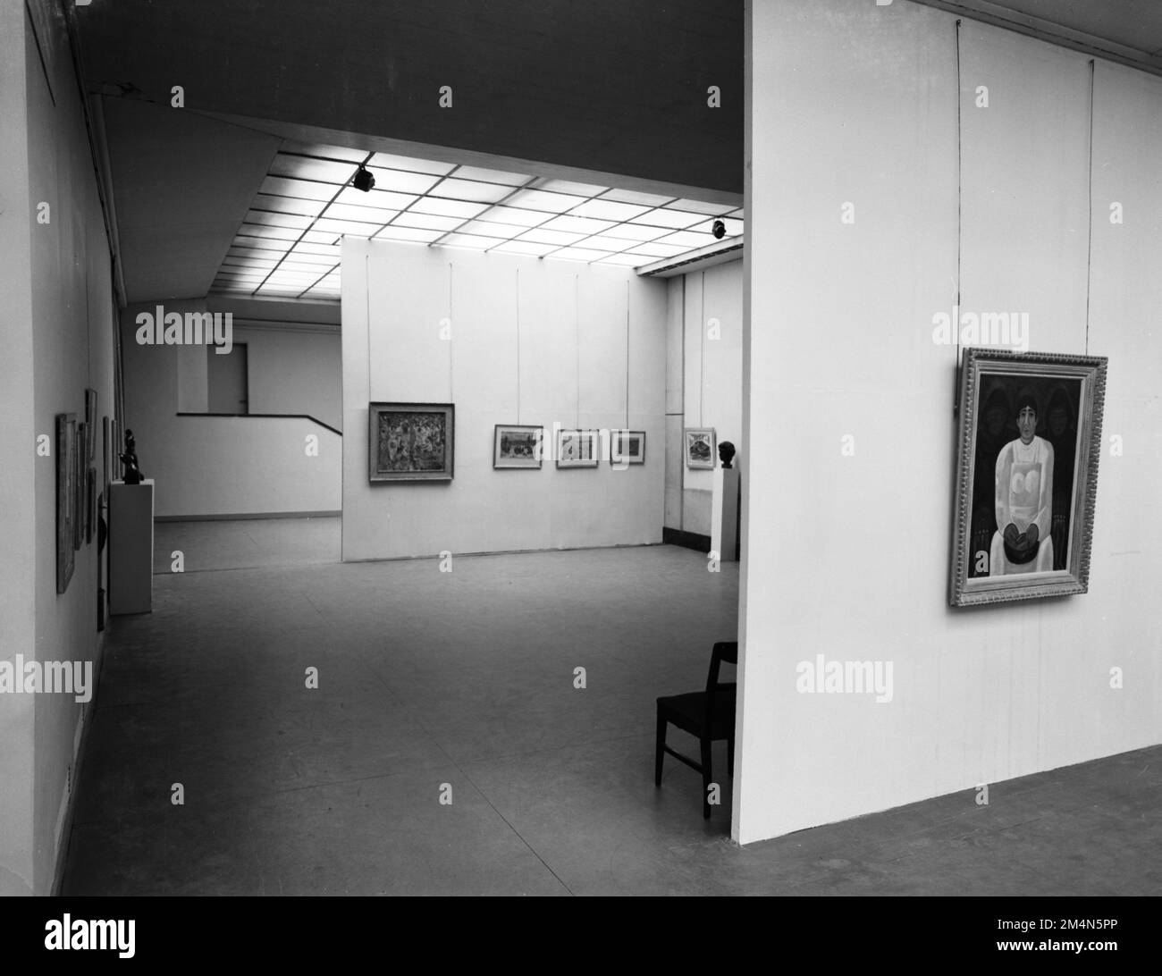 "50 Years of US Art" Exhibit (Lay-out of the exhibit, Museum of Modern ...