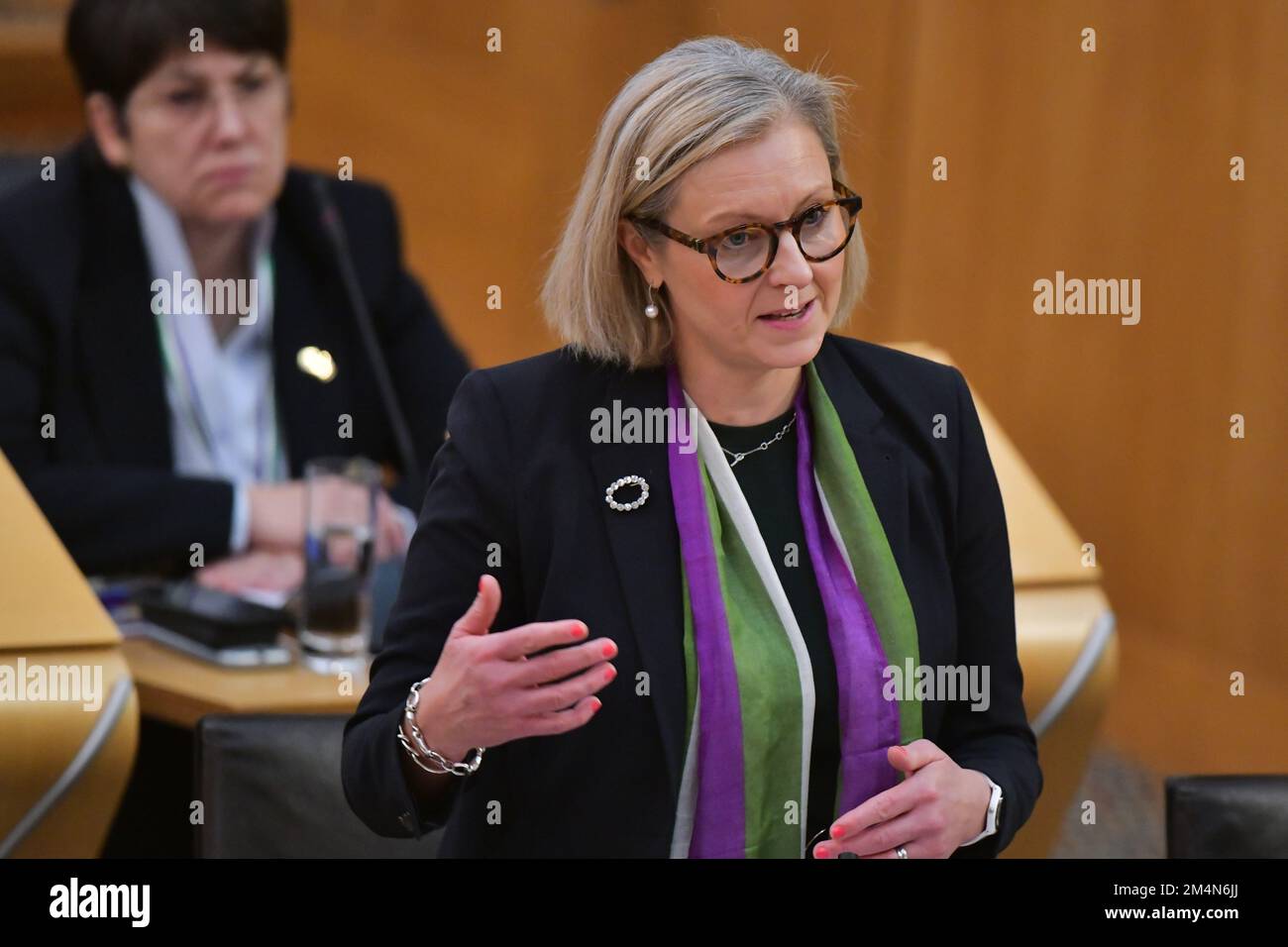 Edinburgh Scotland, UK 22 December 2022. Rachael Hamilton at the ...