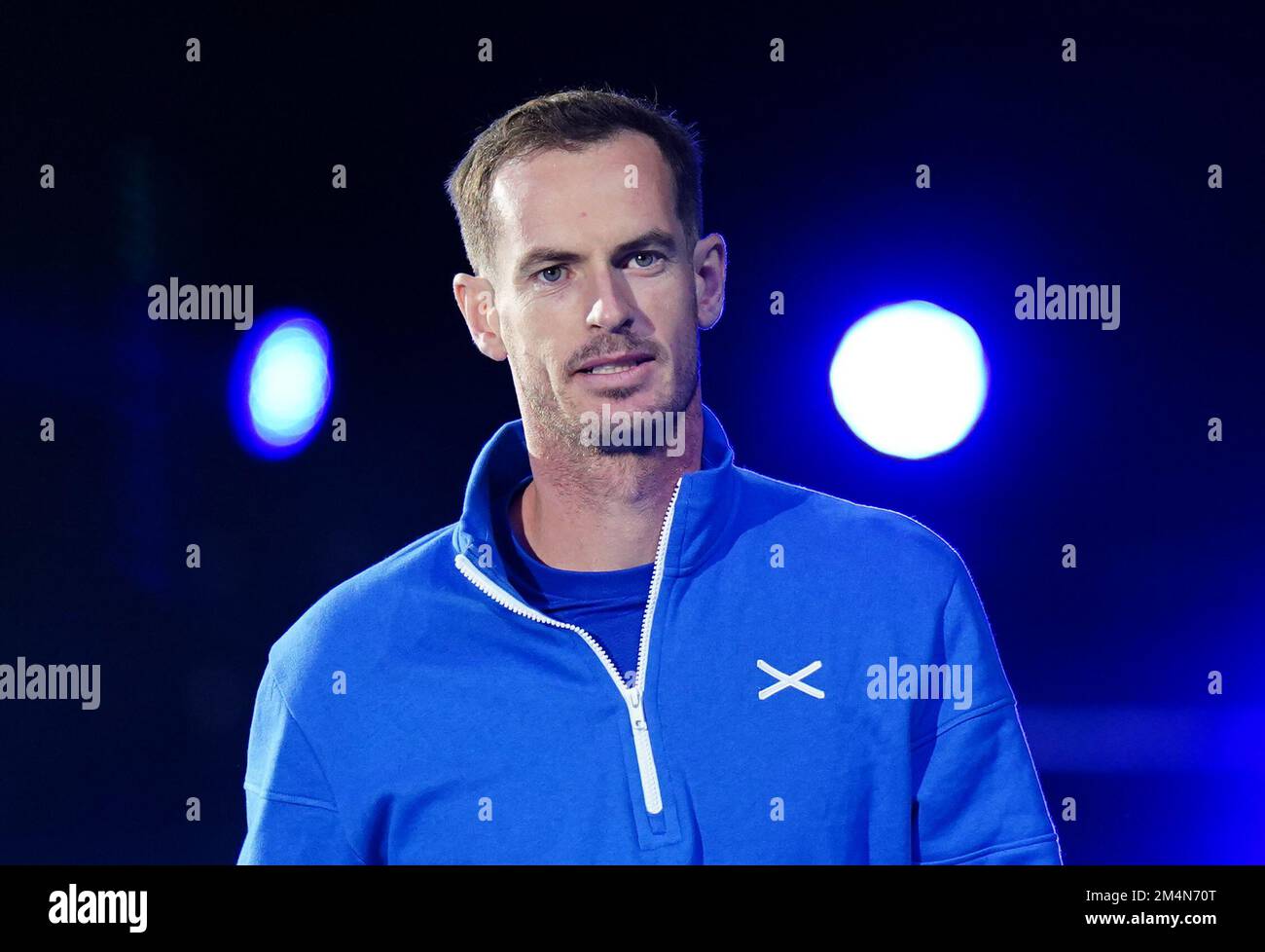 Scotland’s Andy Murray during day two of Schroders Battle of the Brits ...