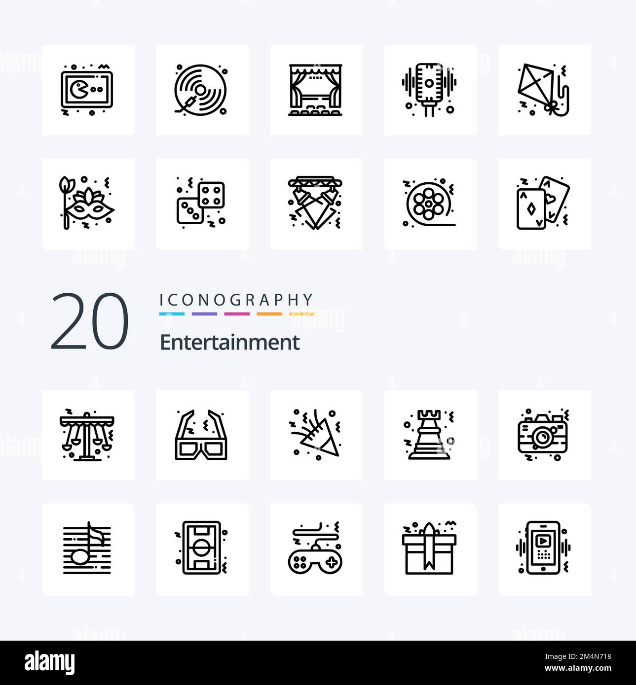 The rock film Stock Vector Images - Alamy