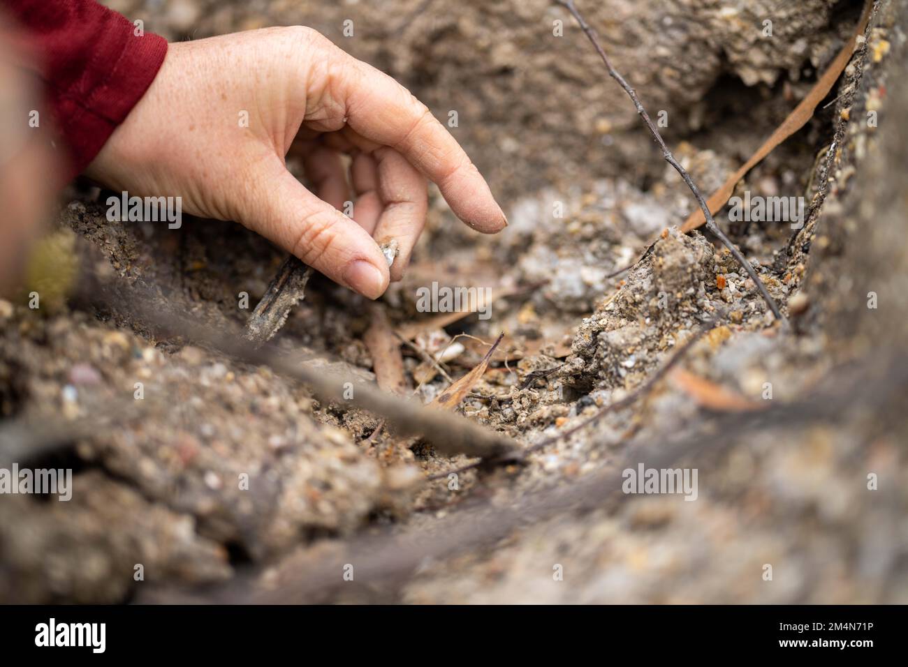 Sapphire diggings hi-res stock photography and images - Alamy