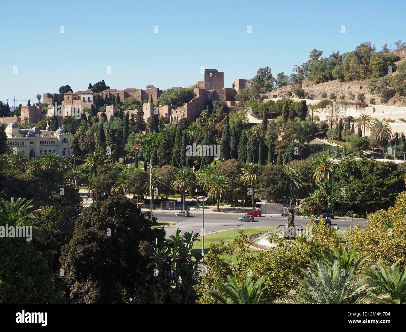 Ancient walls in alcazaba hi-res stock photography and images - Alamy