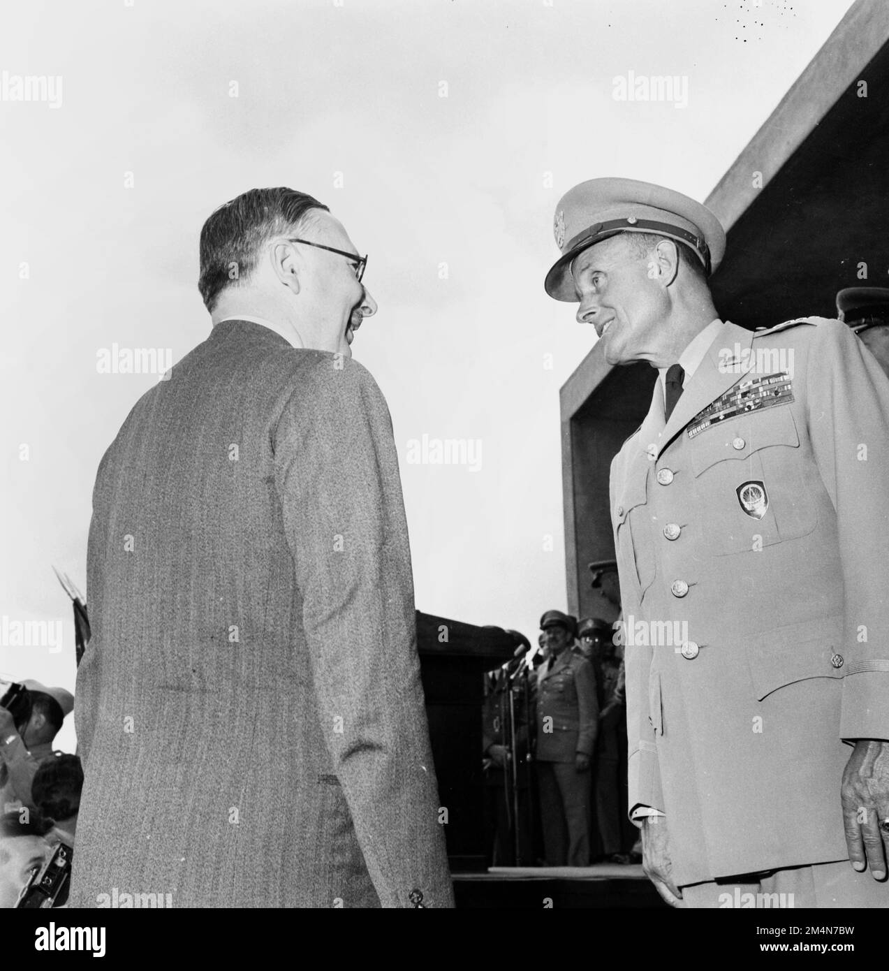 SHAPE Handover Ceremony (Handover of SHAPE Command). Photographs of ...