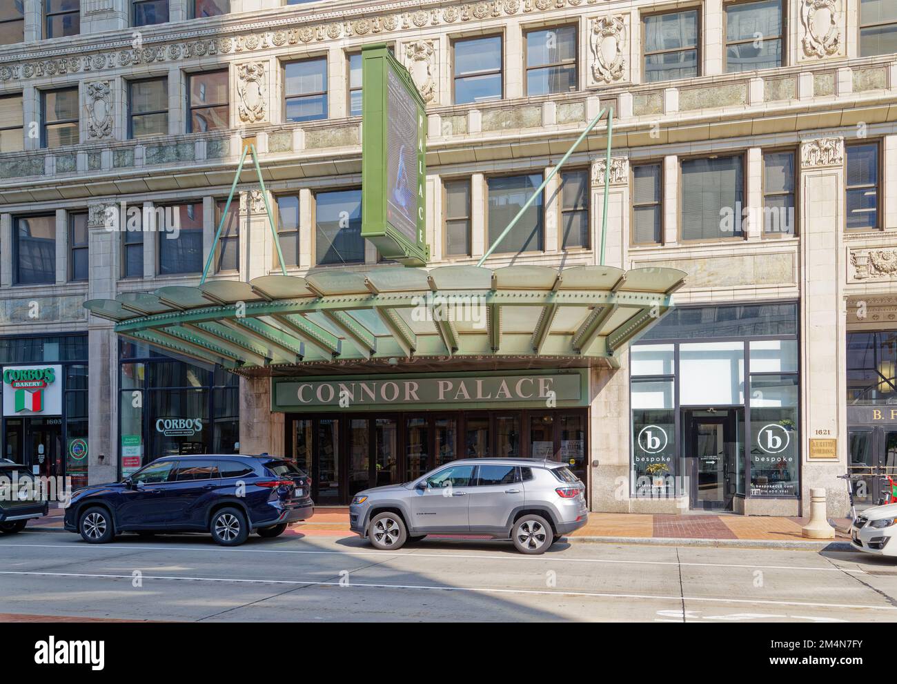 Cleveland’s Playhouse Square landmark B.F. Keith Building of 1922 houses offices and Connor ...