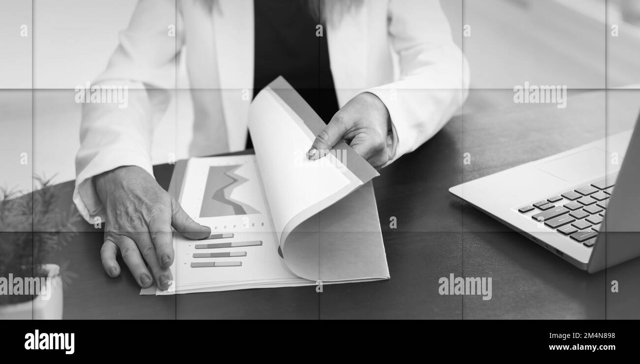 Entrepreneur documents Black and White Stock Photos & Images - Alamy