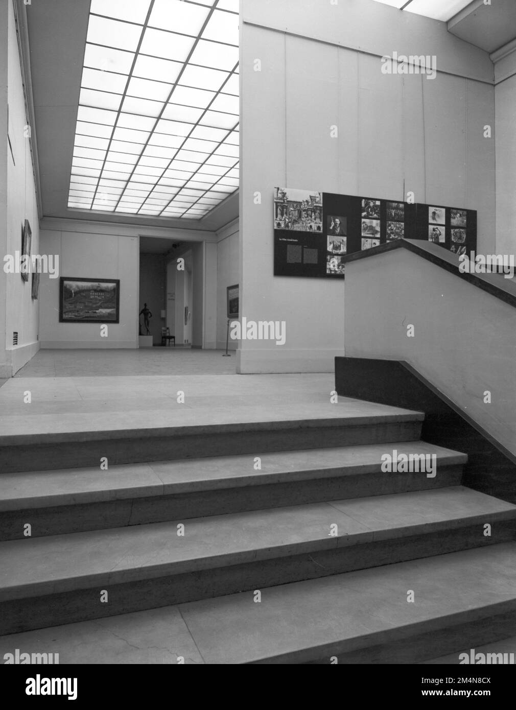 "50 Years of US Art" Exhibit (Lay-out of the exhibit, Museum of Modern ...