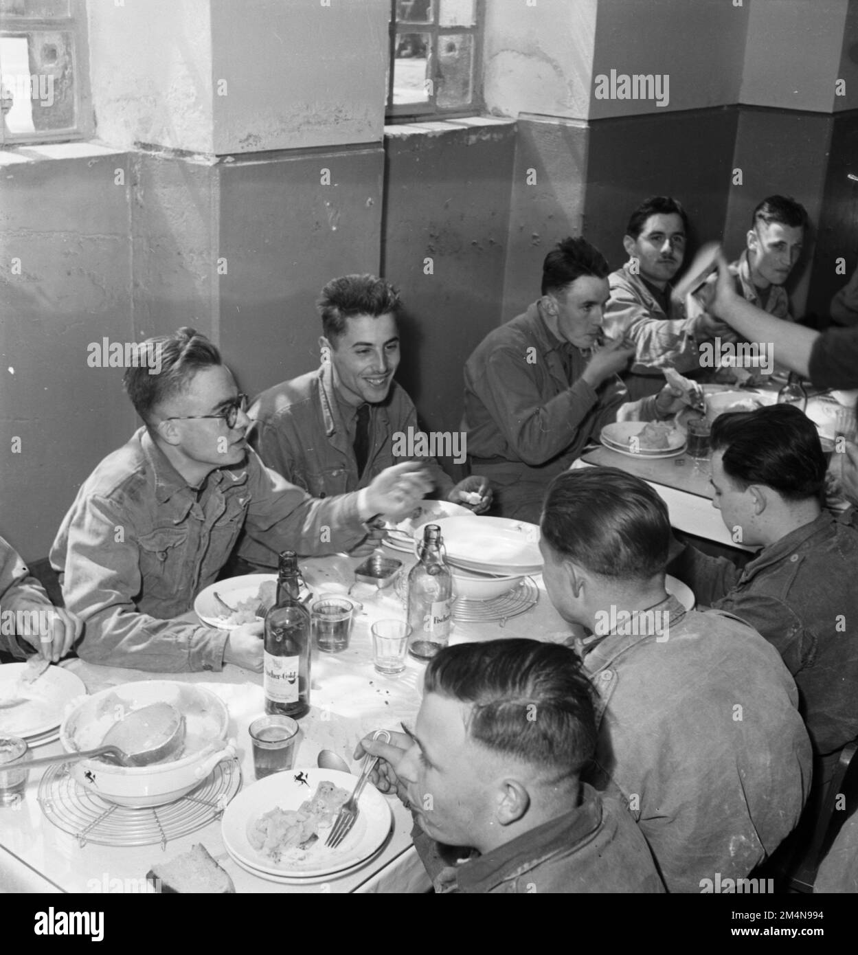 French Army - Training Recruits. Photographs of Marshall Plan Programs ...