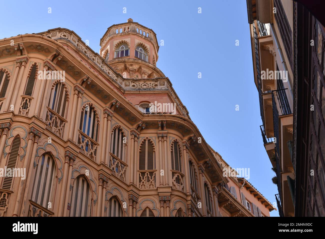 Palma de Mallorca, Spain - 7 Nov, 2022: Municipality building ...