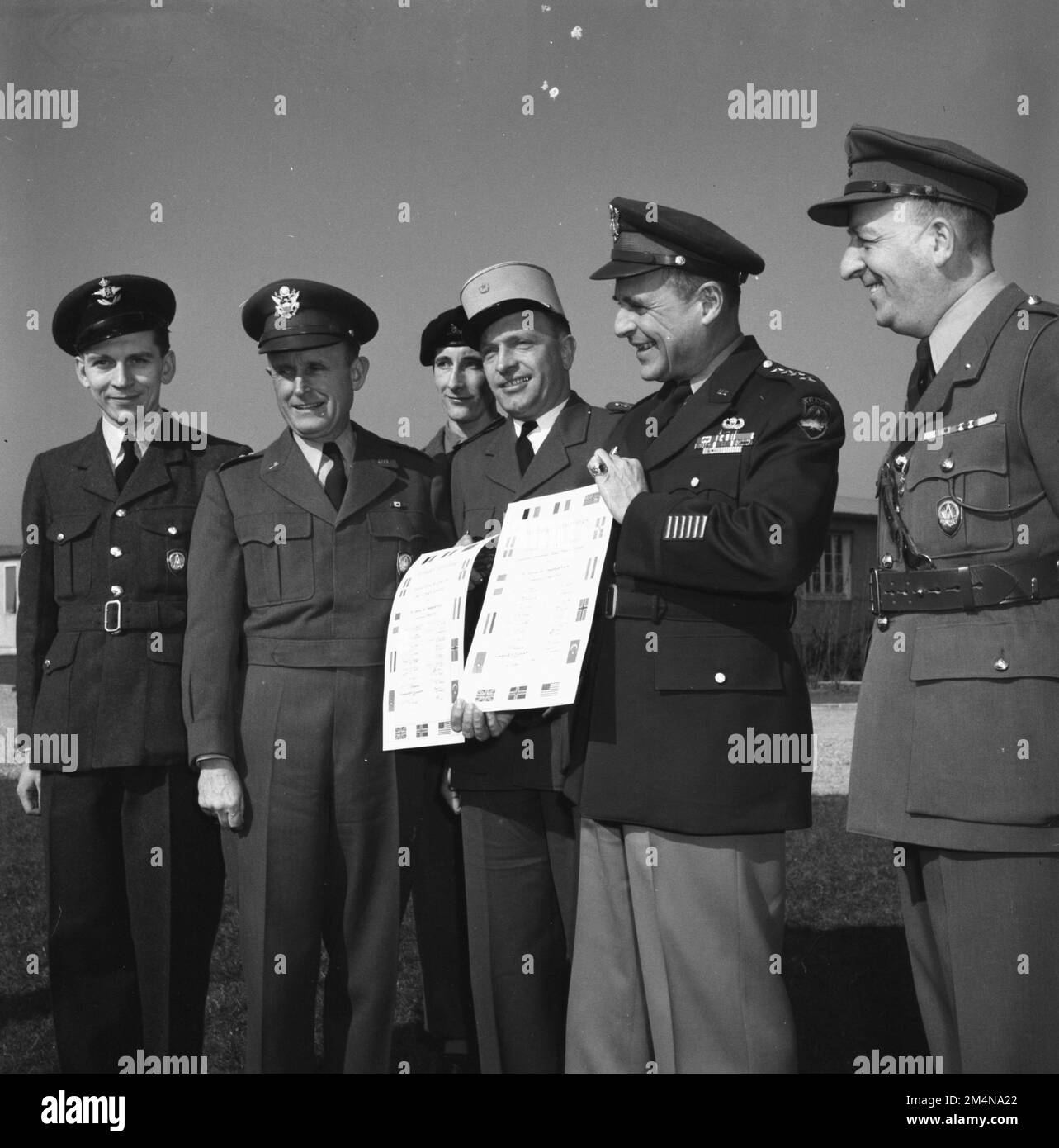 Birthday Celebration for General Matthew B. Ridgeway and his Chief of ...