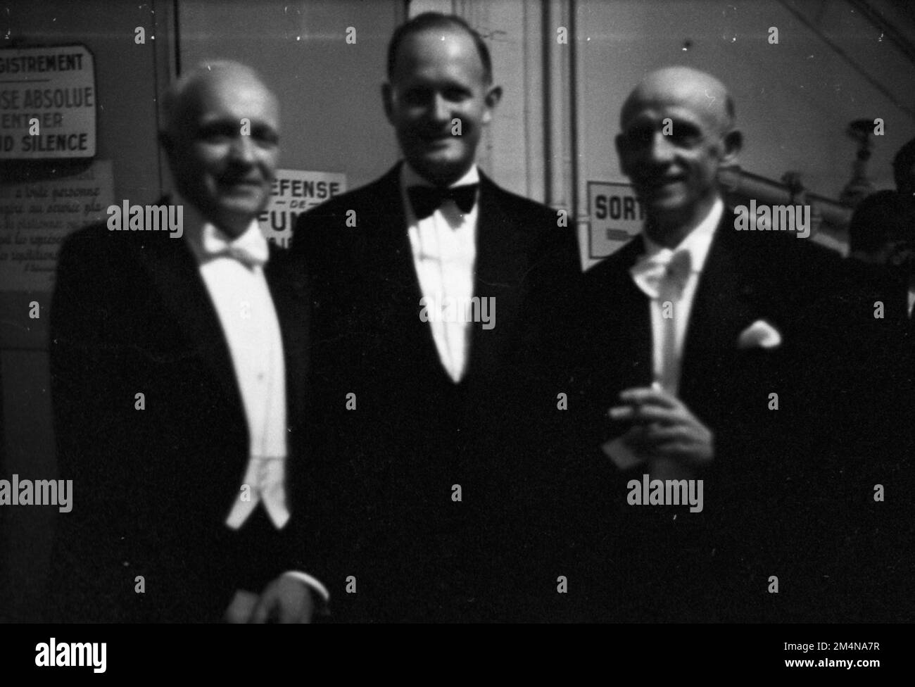 New York Philharmonic Orchestra in Paris and reception. Photographs of ...