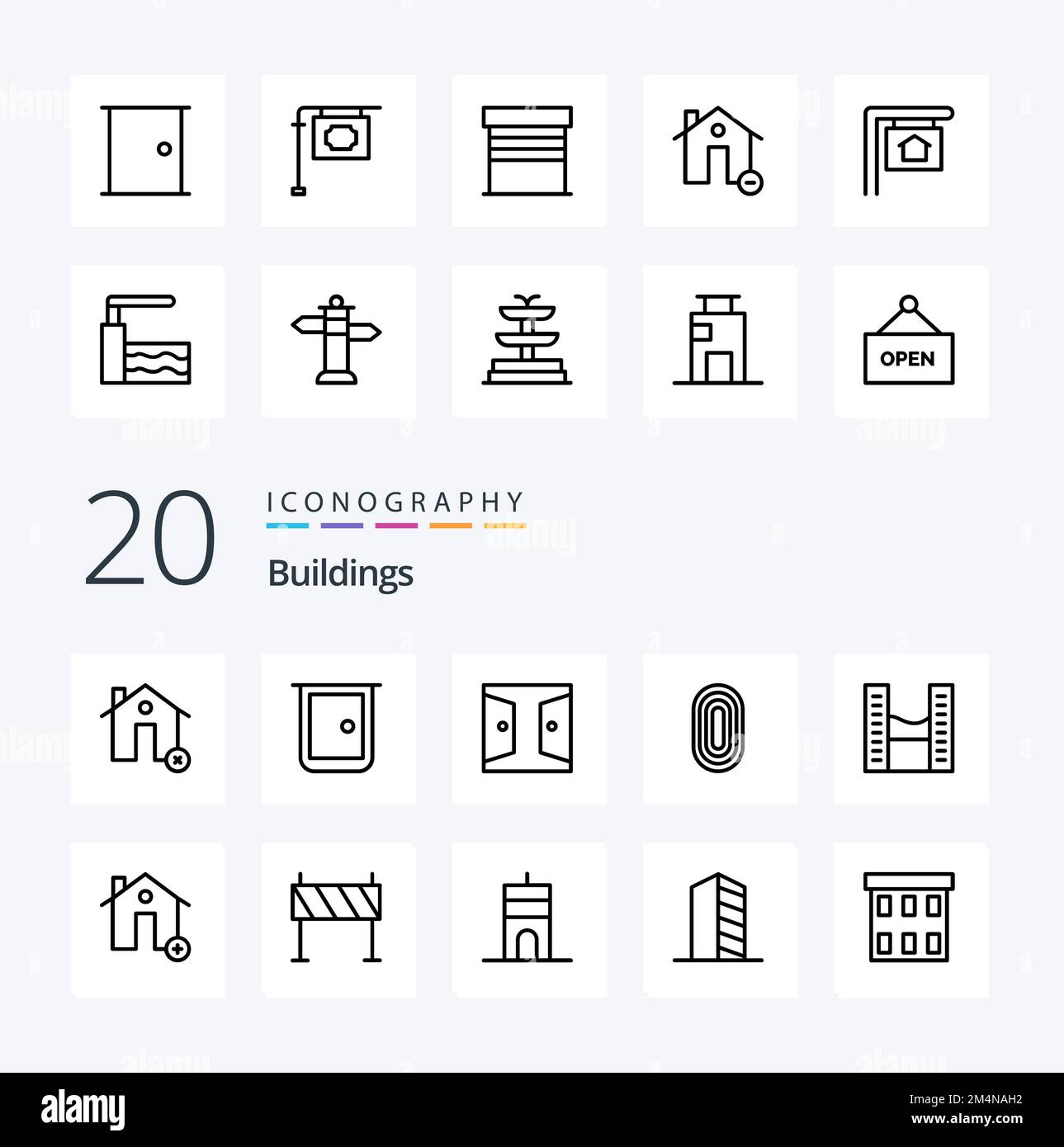 New office towers Stock Vector Images - Alamy