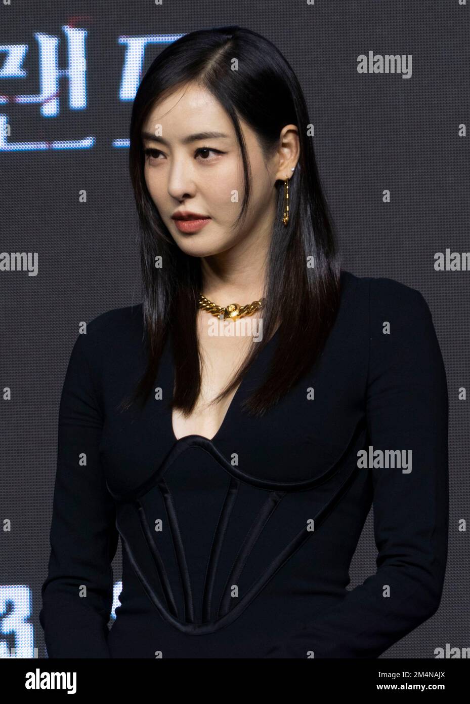 Seoul, South Korea: 22 December 2022 – Actress Lee Da-hee during a ...