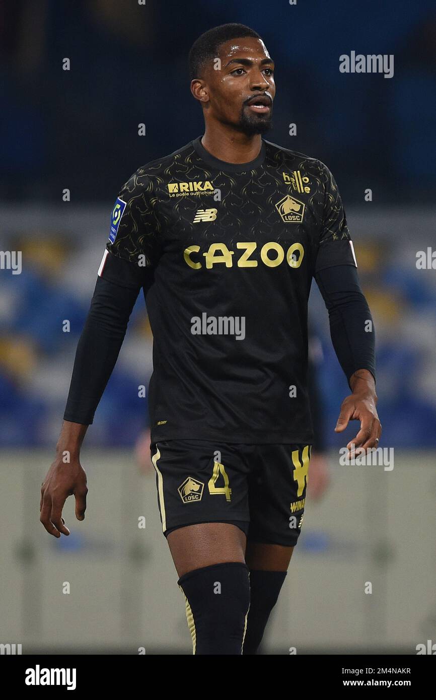 Naples, Italy. 21 Dec, 2022. Alexsandro of Lille OSC during the ...