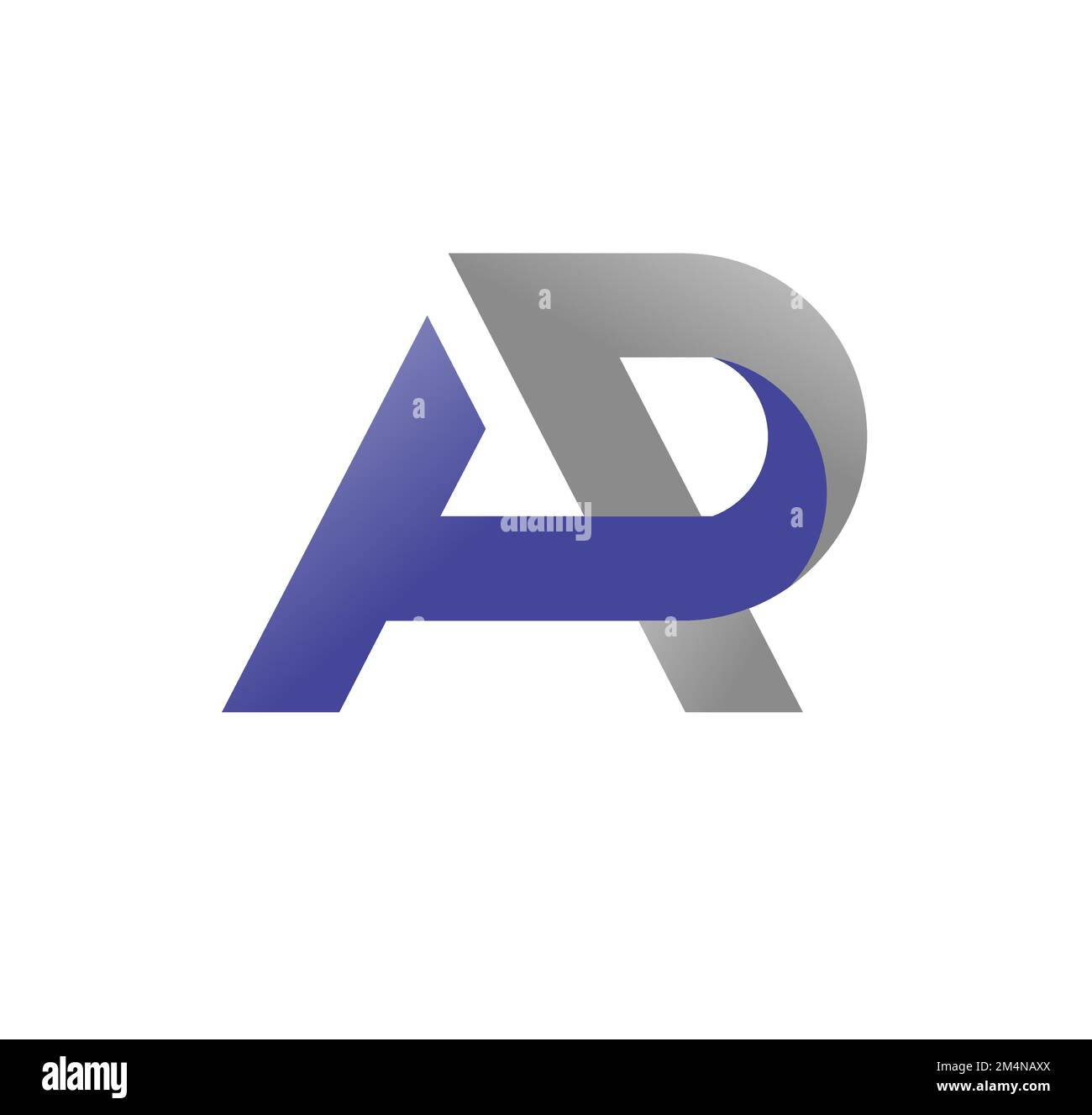 The A and P letter logo design - editable vector icon over a white ...