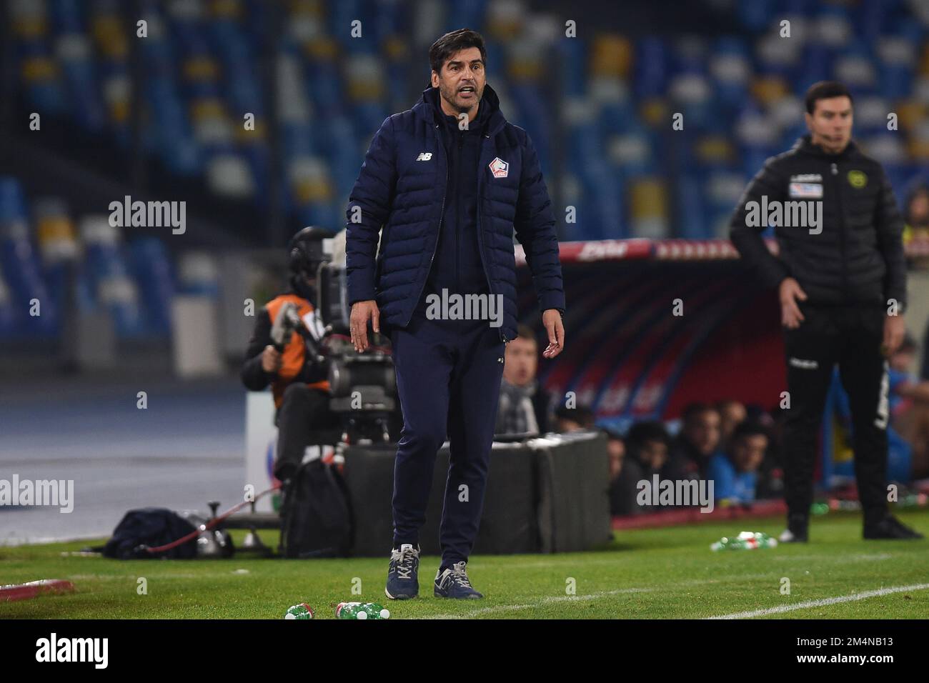 Naples, Italy. 21 Dec, 2022. Paulo Fonseca Head Coach of Lille OSC ...
