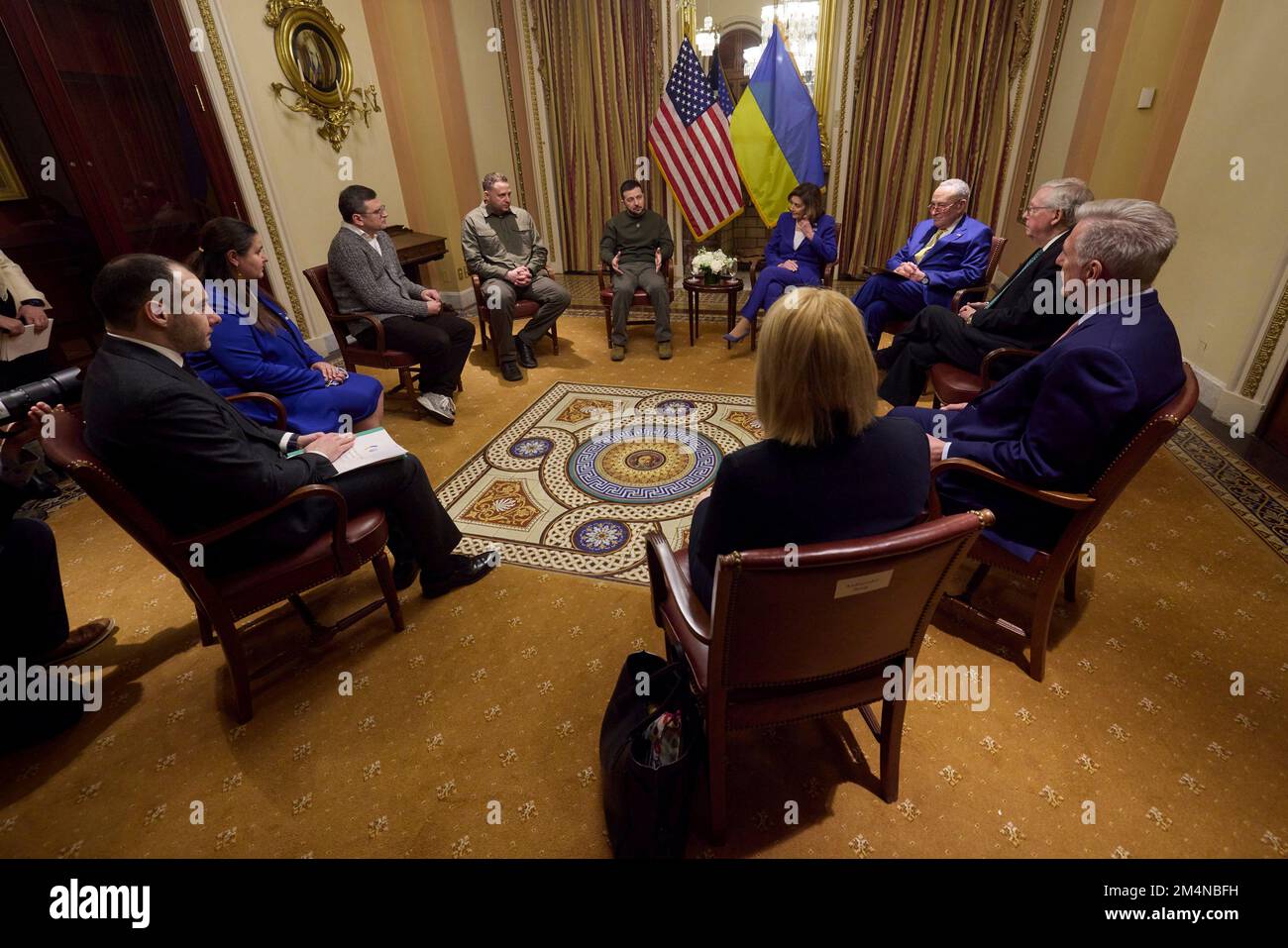 Washington, United States. 21 December, 2022. Speaker Nancy Pelosi ...