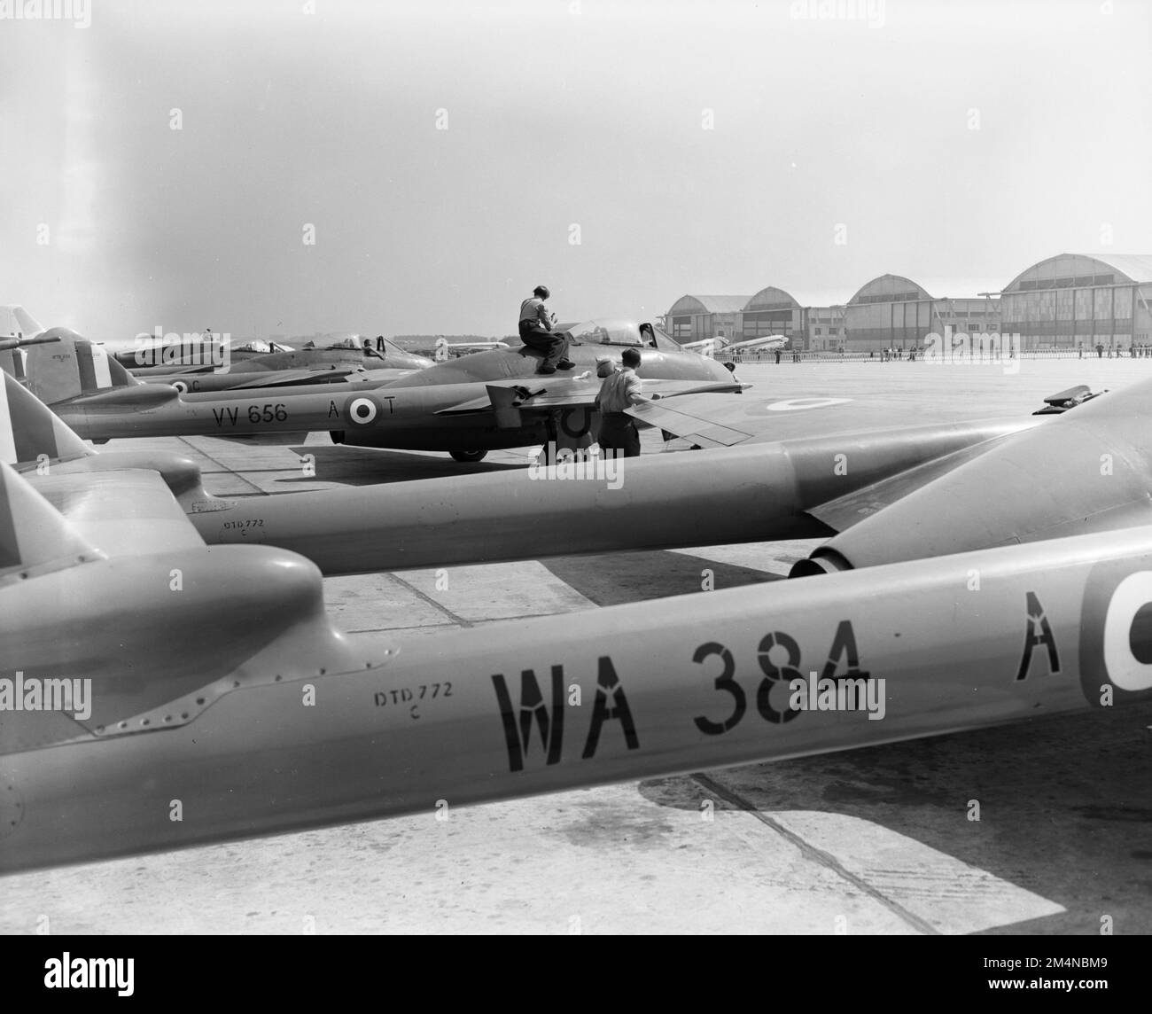 Paris International Air Show 1953. Photographs of Marshall Plan ...
