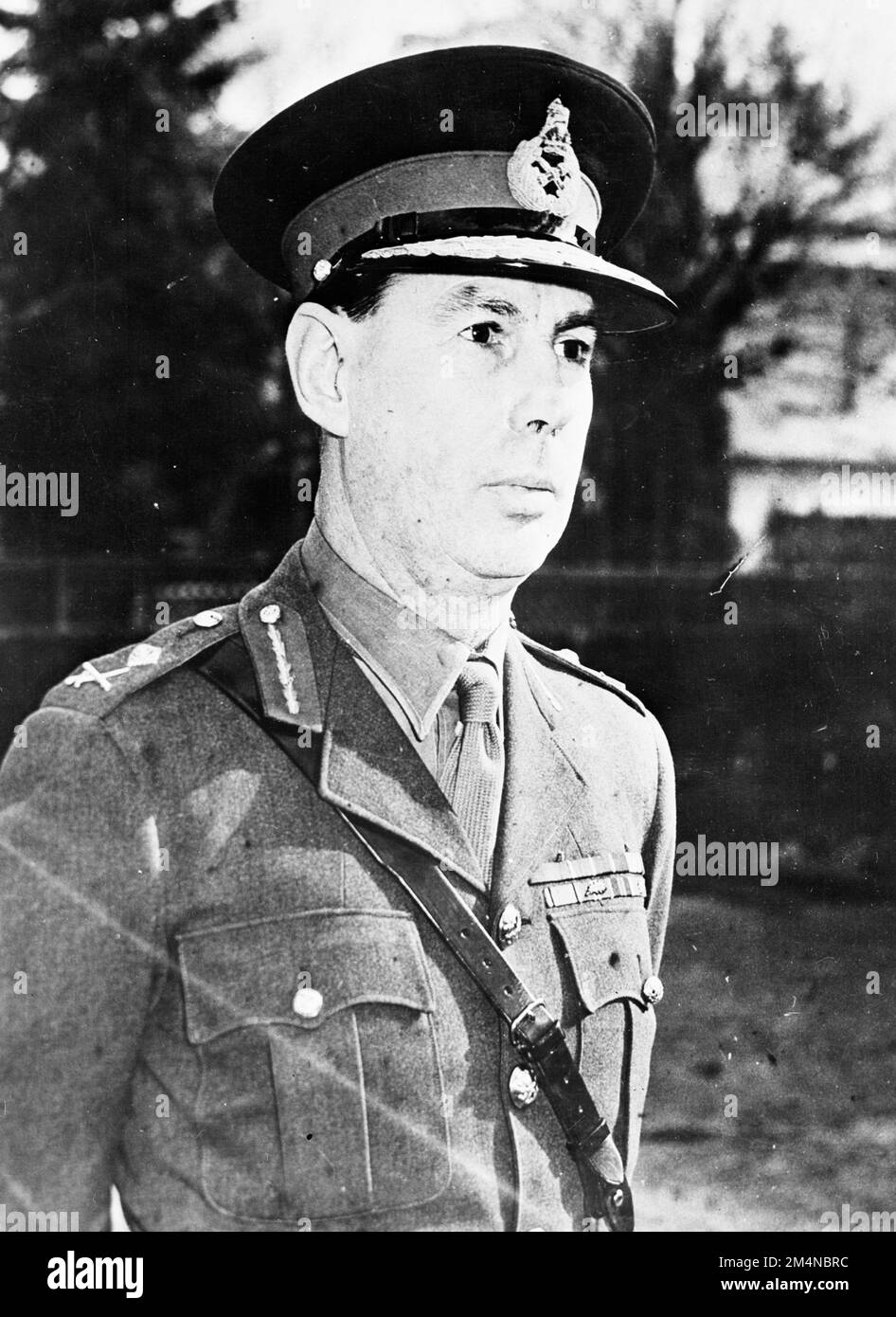 Lt. Gen. Sir Cecil Sugden, new NATO Official. Photographs of Marshall ...