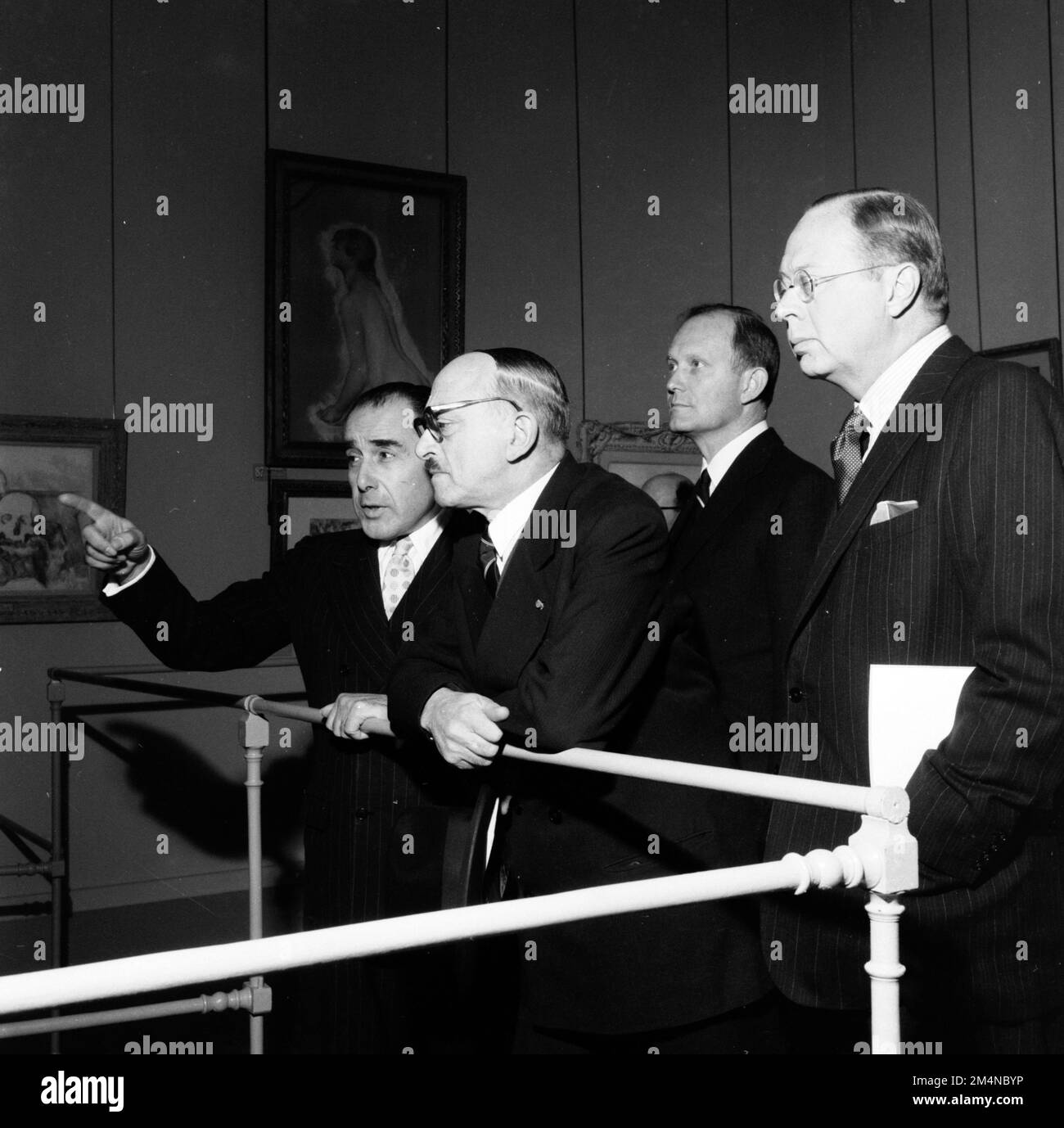 Official Opening of Orangerie Exhibit. Photographs of Marshall Plan ...