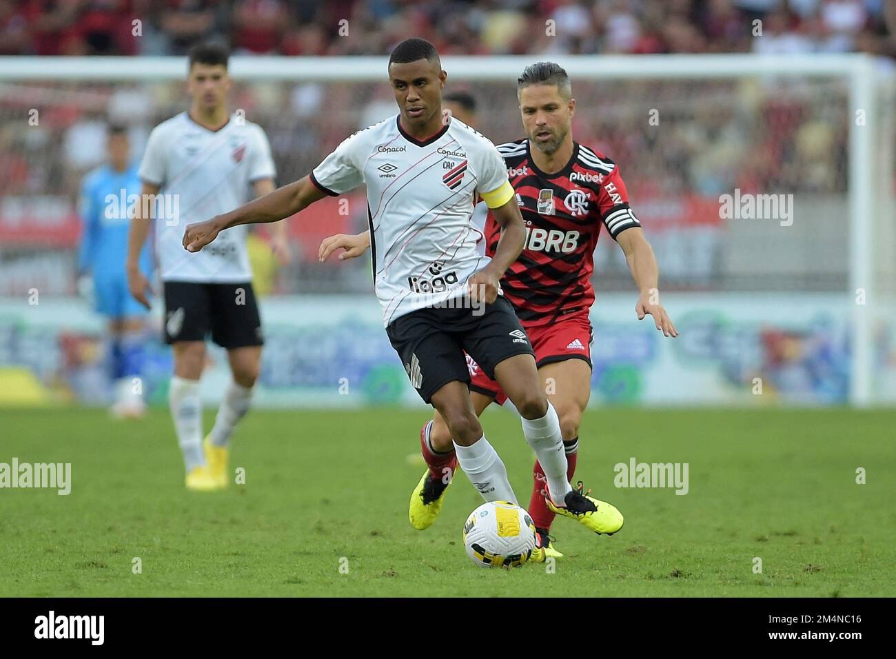 Rio de Janeiro, Brazil,August 14, 2022.Football player of athletico-PR ...