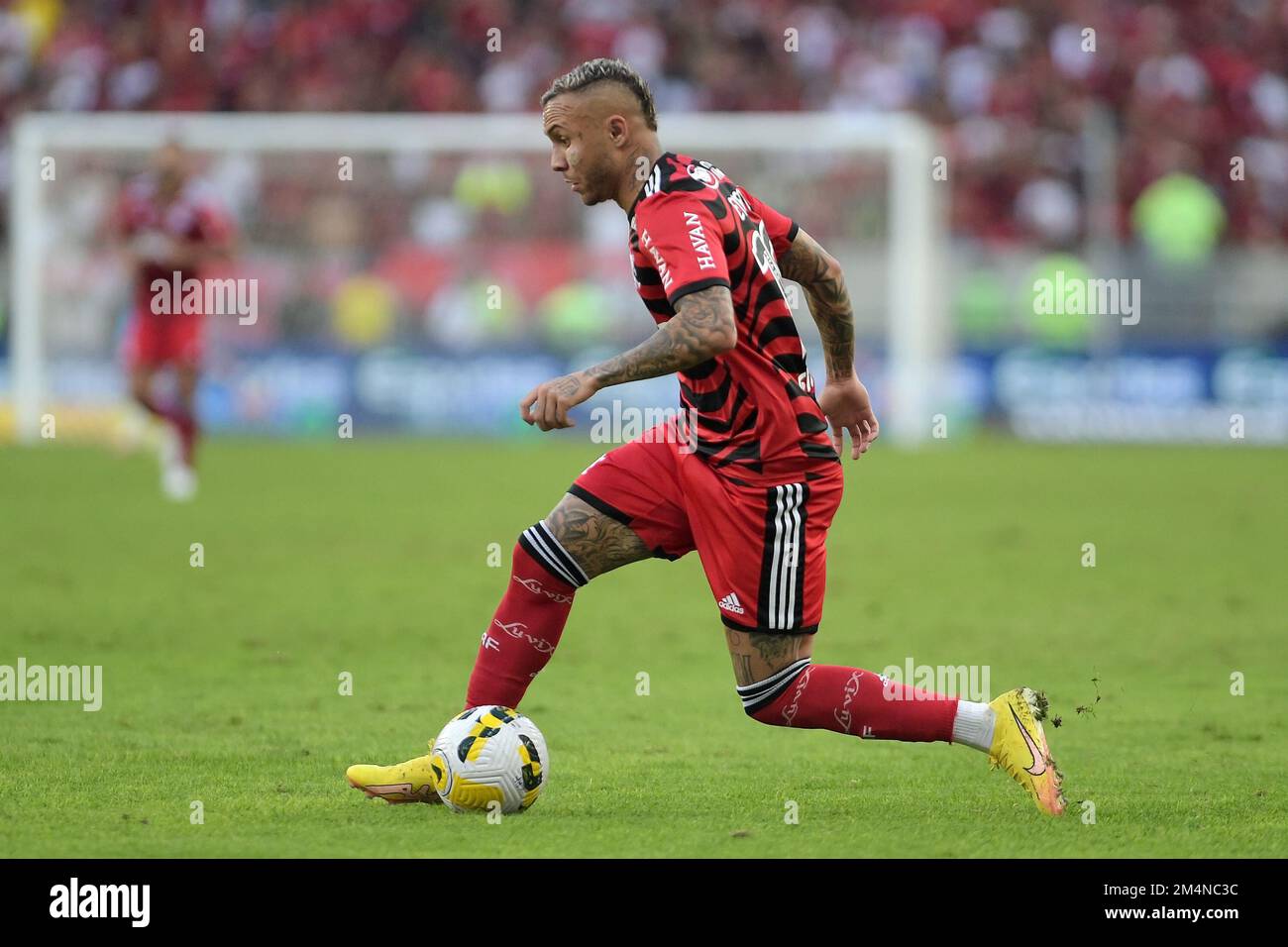 Rio de Janeiro, Brazil,August 14, 2022.Football player Everton ...