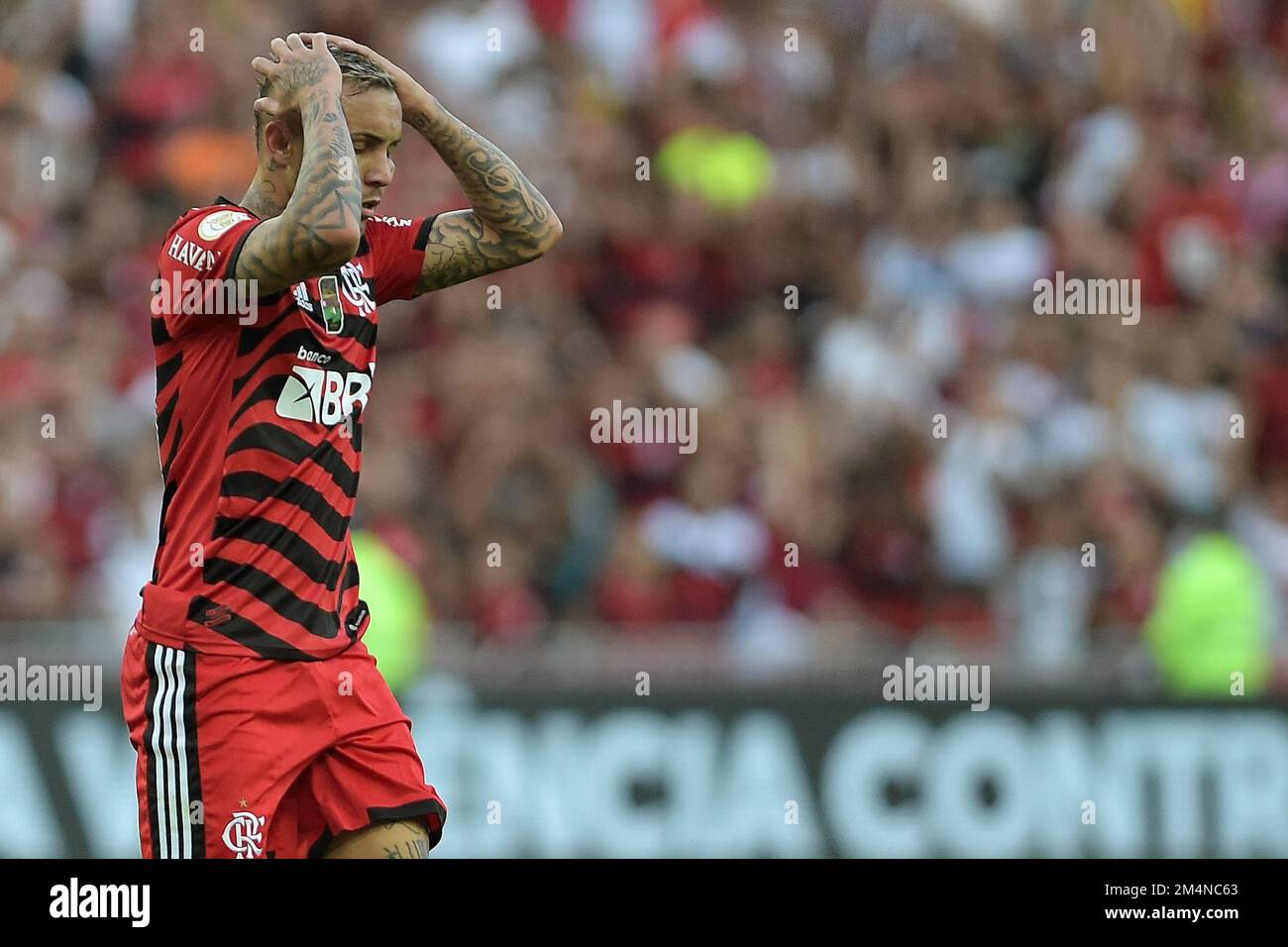 Rio de Janeiro, Brazil,August 14, 2022.Football player Everton ...