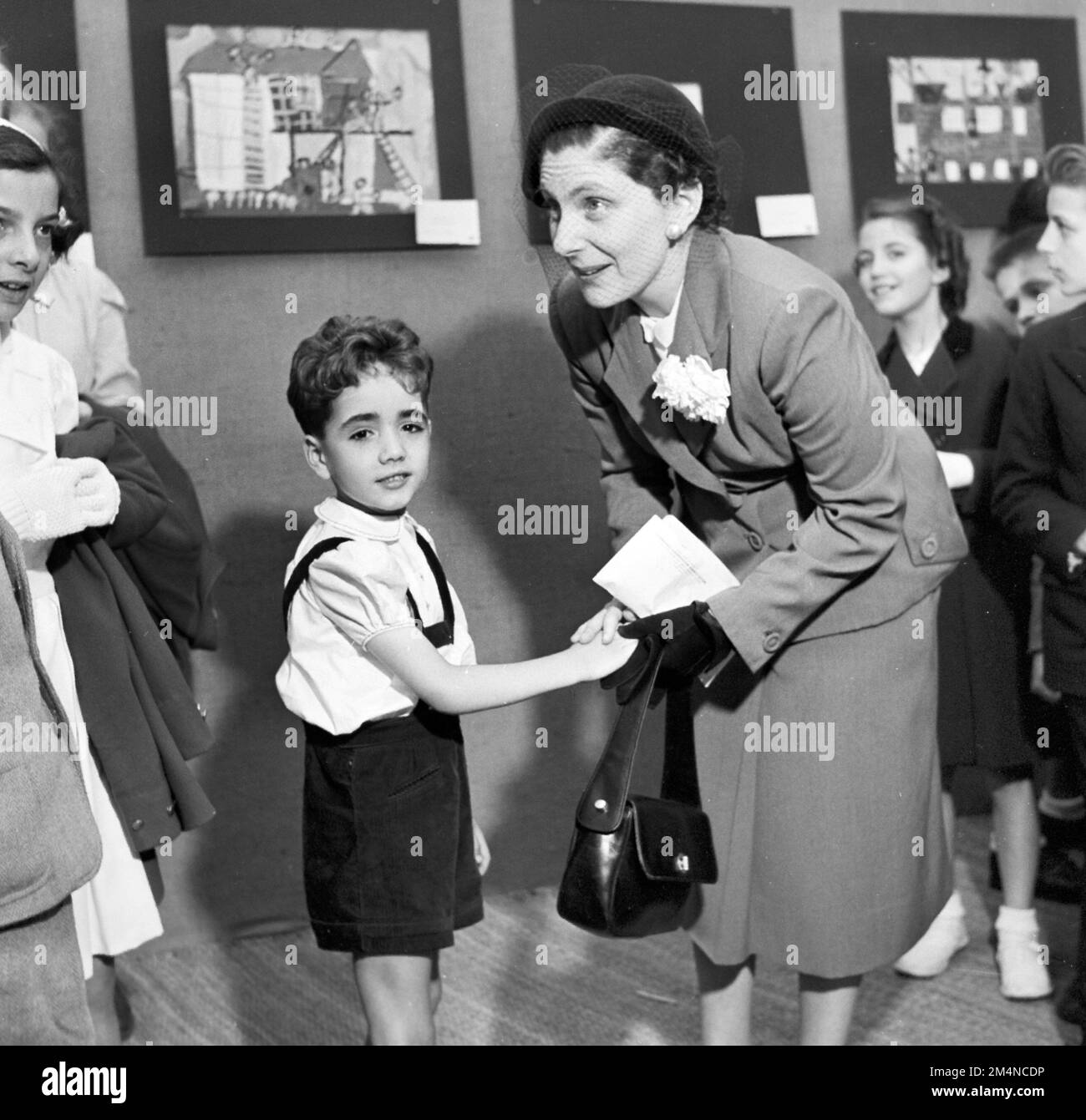 Children Art Contest. Photographs of Marshall Plan Programs, Exhibits ...