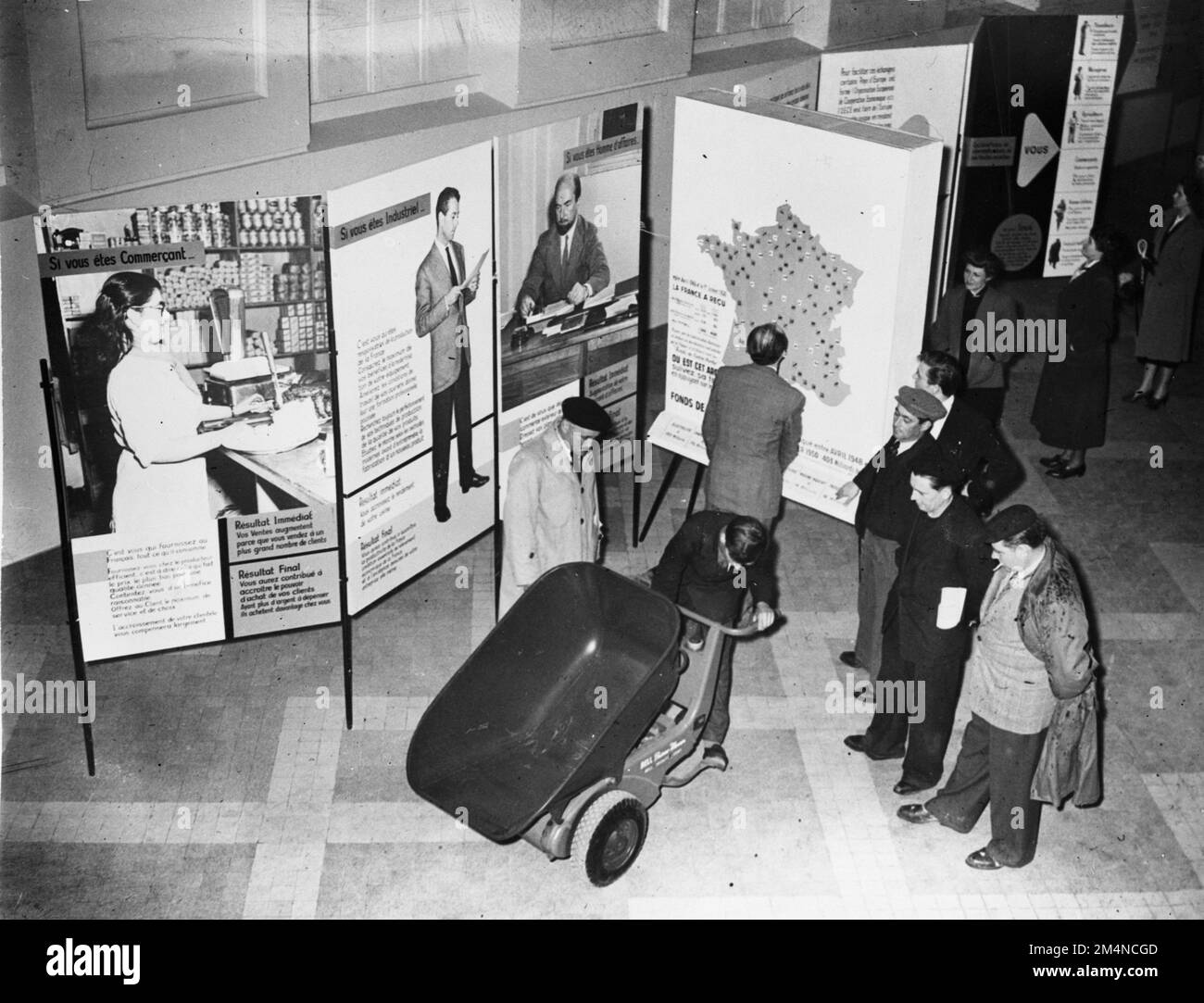 Lyon Fair - 1950. Photographs of Marshall Plan Programs, Exhibits, and ...