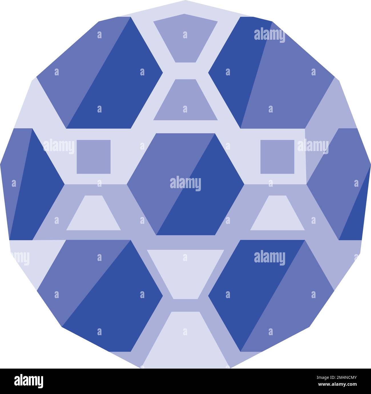 soccer ball geometric icon Stock Vector Image & Art - Alamy