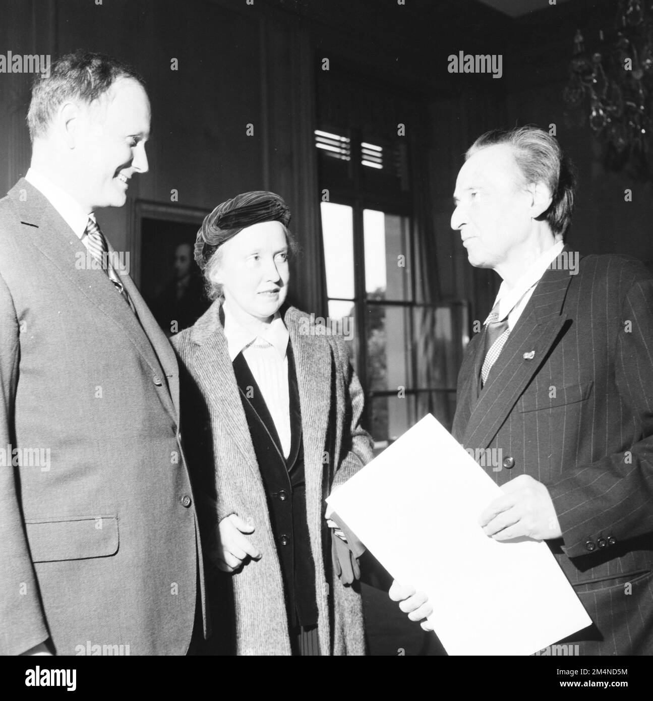 Arthur Honegger, Ambassador Dillon. Photographs of Marshall Plan ...