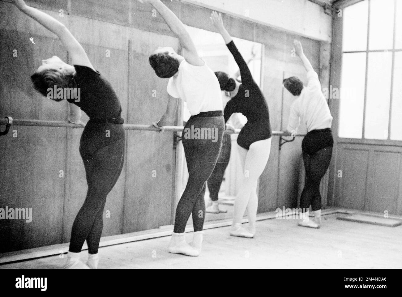 New York City Ballet, Rehearsal. Photographs of Marshall Plan Programs ...