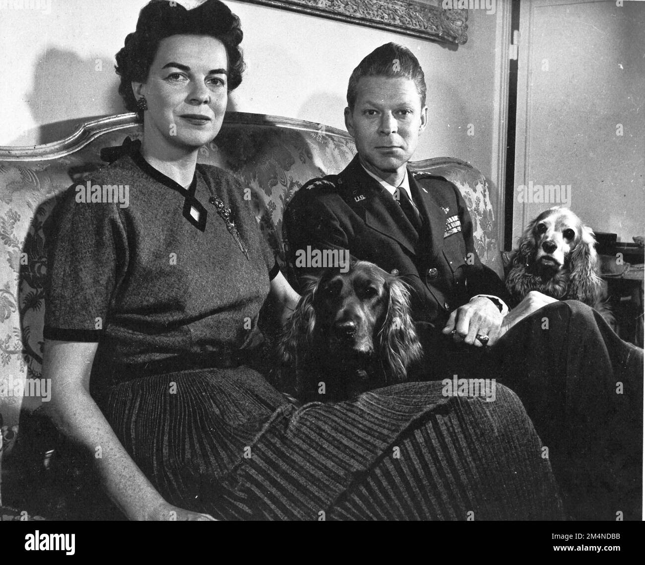 Gen. Norstad at Home. Photographs of Marshall Plan Programs, Exhibits ...