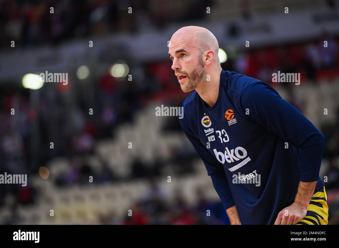 #33 NICK CALATHES of Fenerbahce Beko Istanbul during the Euroleague ...