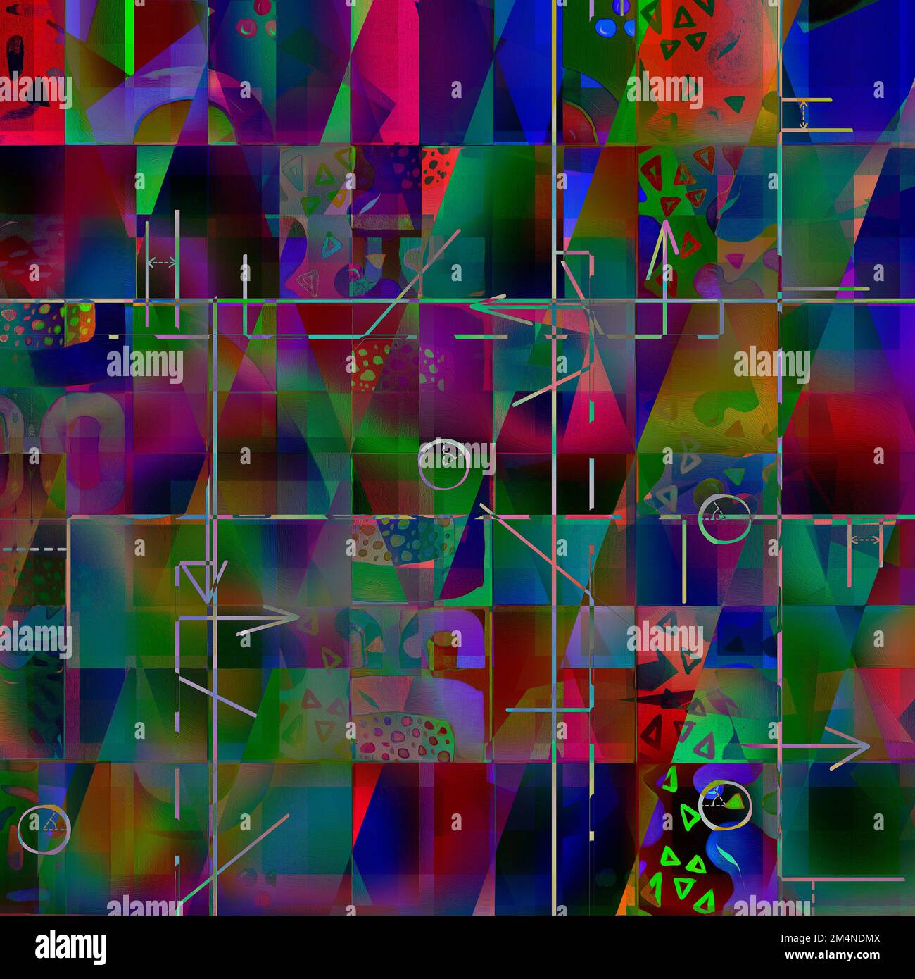 ABSTRACT DESIGN: Going Nowhere Stock Photo - Alamy