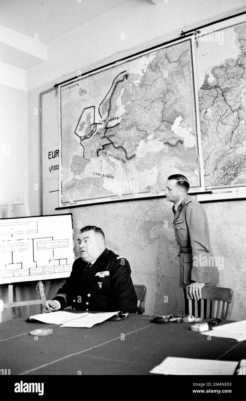 NATO Airbase in France. Photographs of Marshall Plan Programs, Exhibits ...