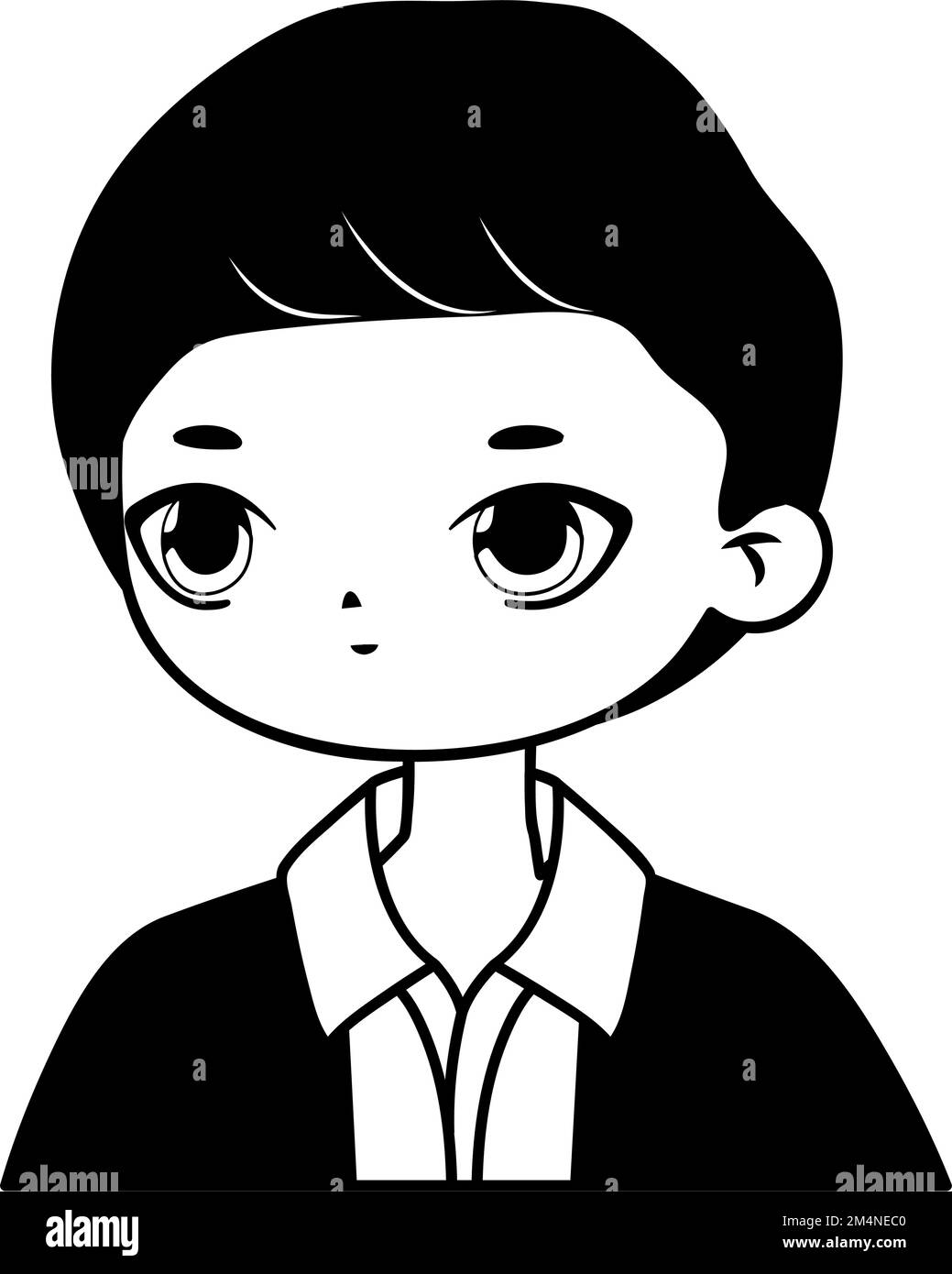 anime man illustration Stock Vector Image & Art - Alamy