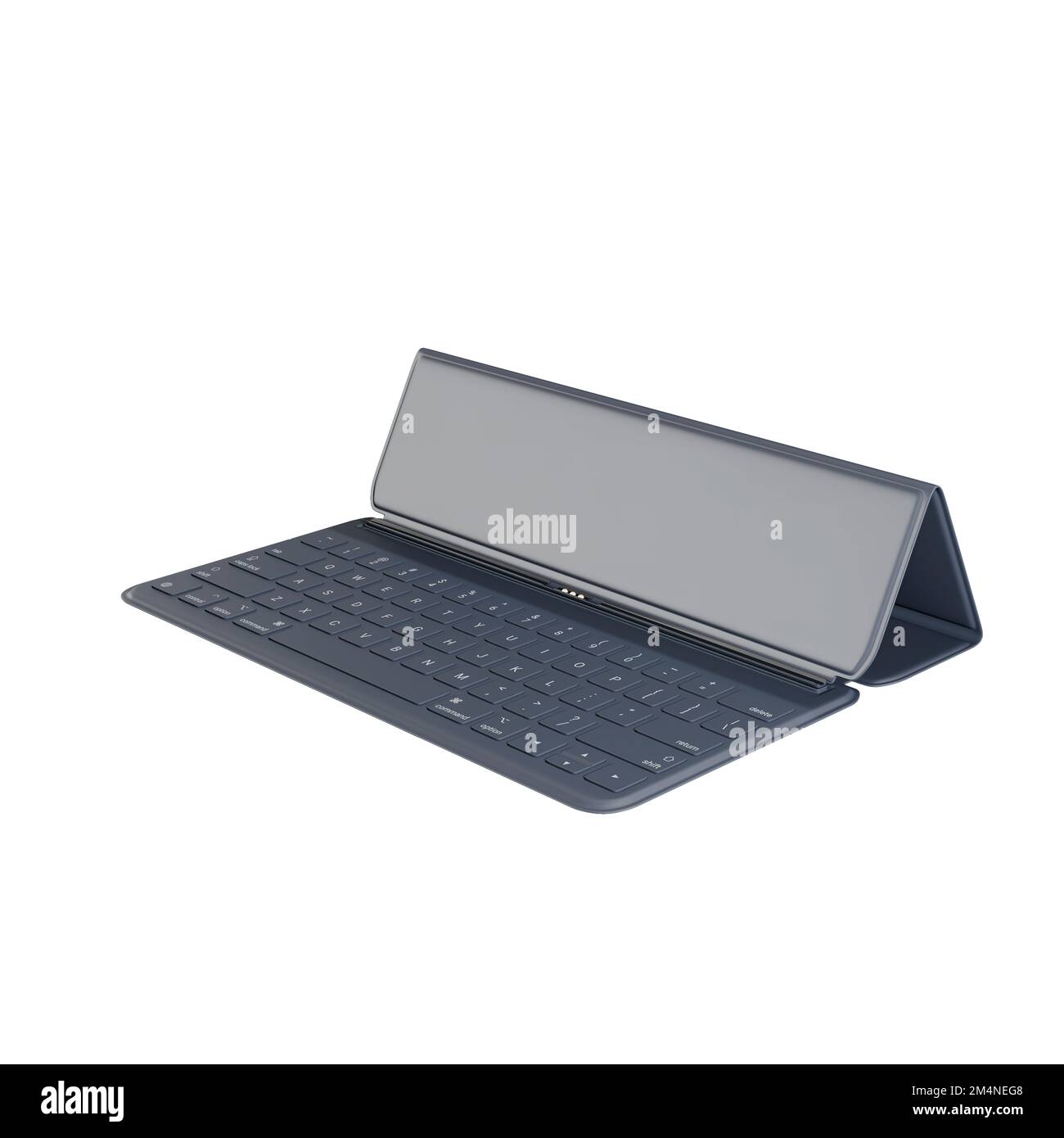 A 3d computer keyboard case isolated on a white background Stock Photo ...
