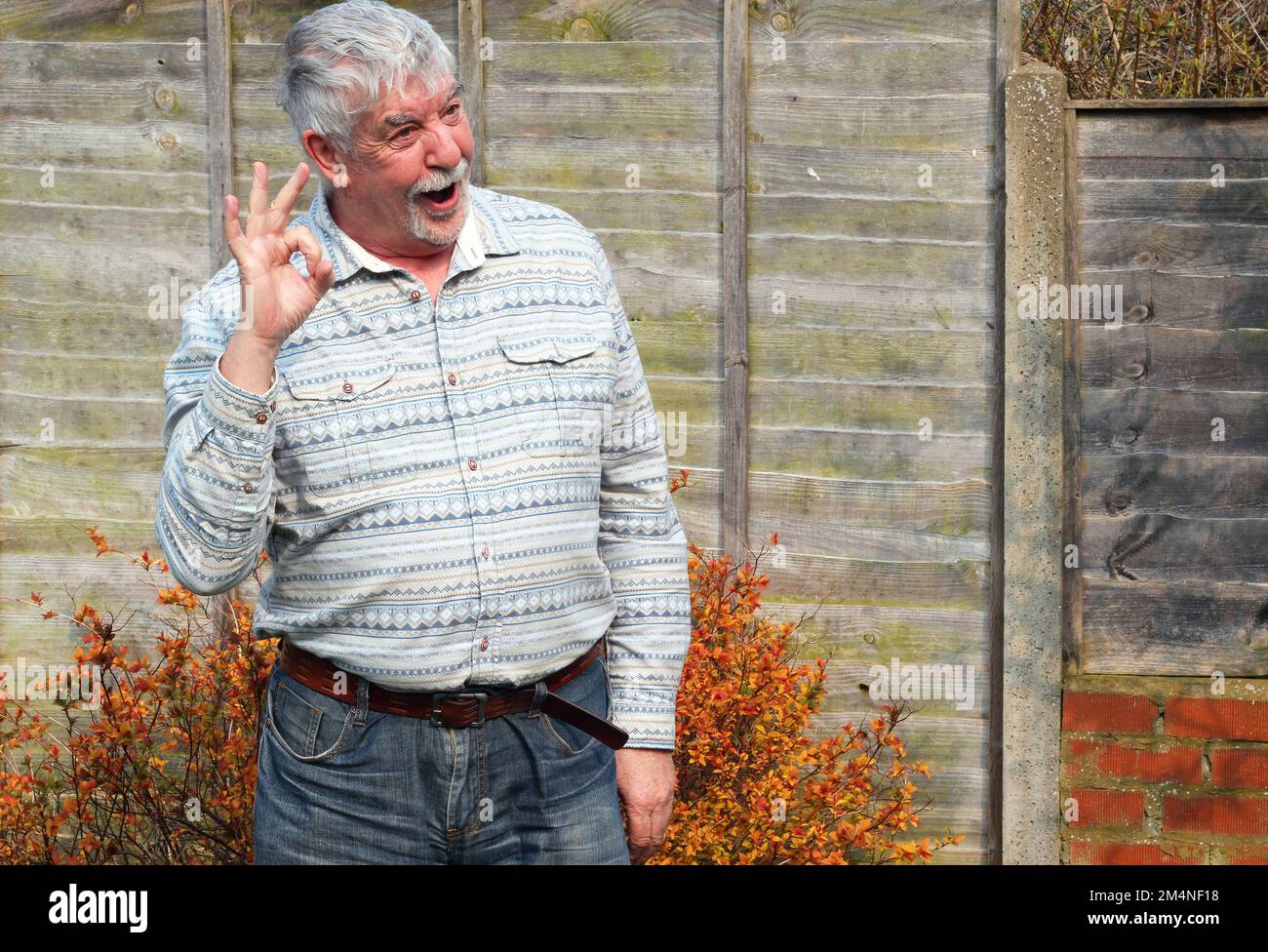 Ok hand signal hi-res stock photography and images - Alamy