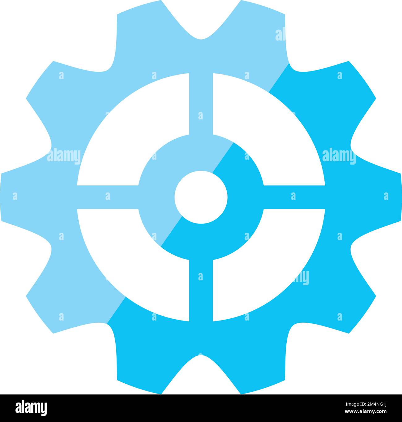 gear cog setting machine icon Stock Vector Image & Art - Alamy